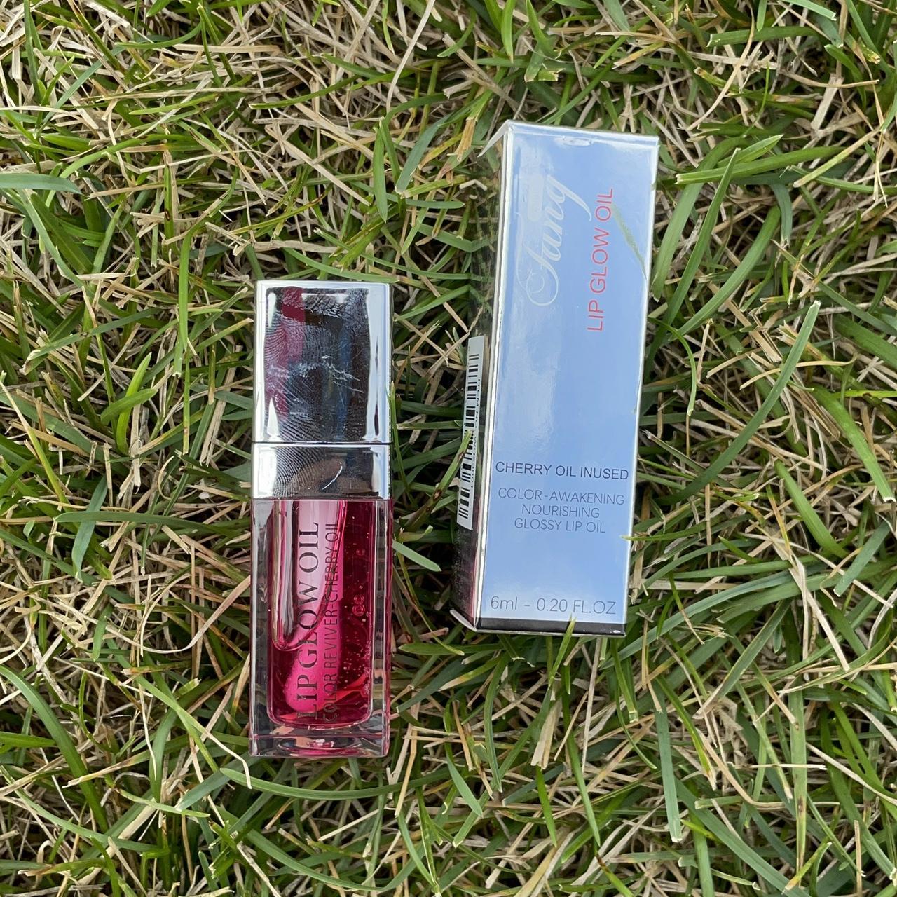 new fancy lip glow oil in scent raspberry brand... - Depop