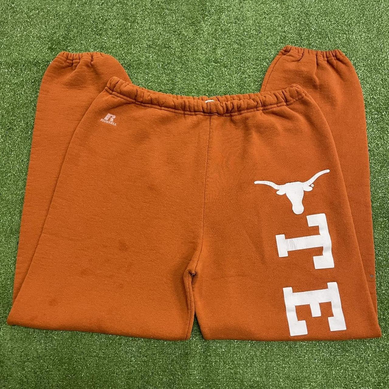 American Vintage Men's Orange and White Joggers-tracksuits | Depop