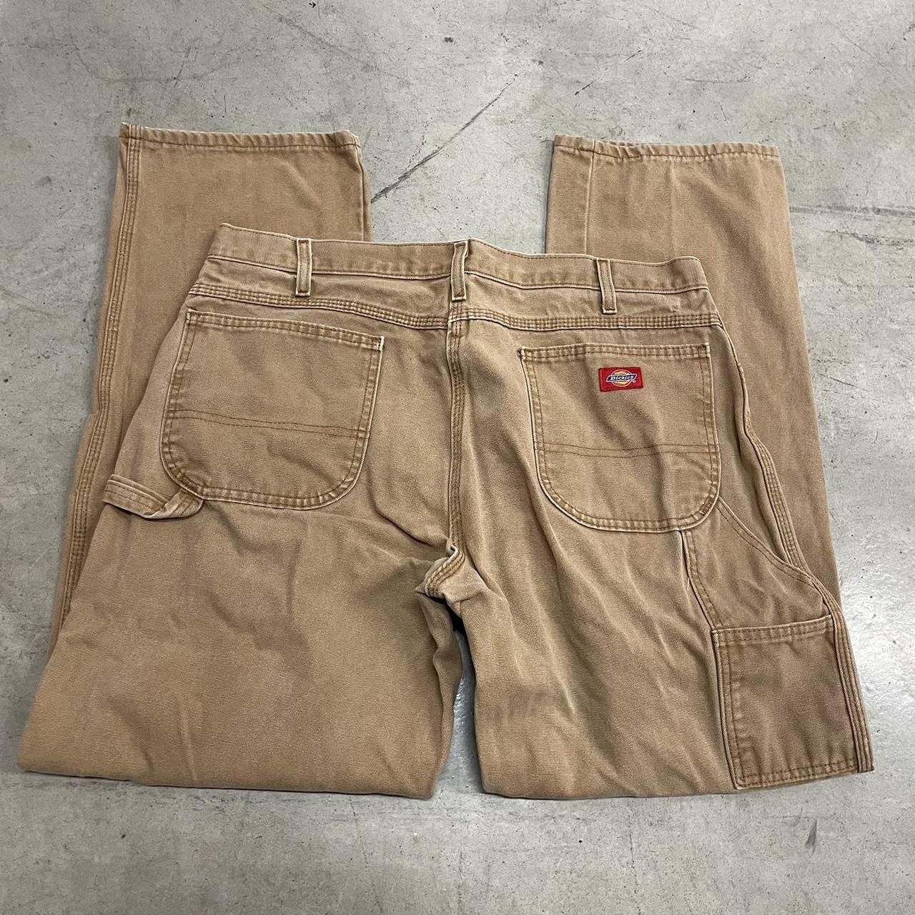 Vintage Dickies Tan Carpenter Work Depop