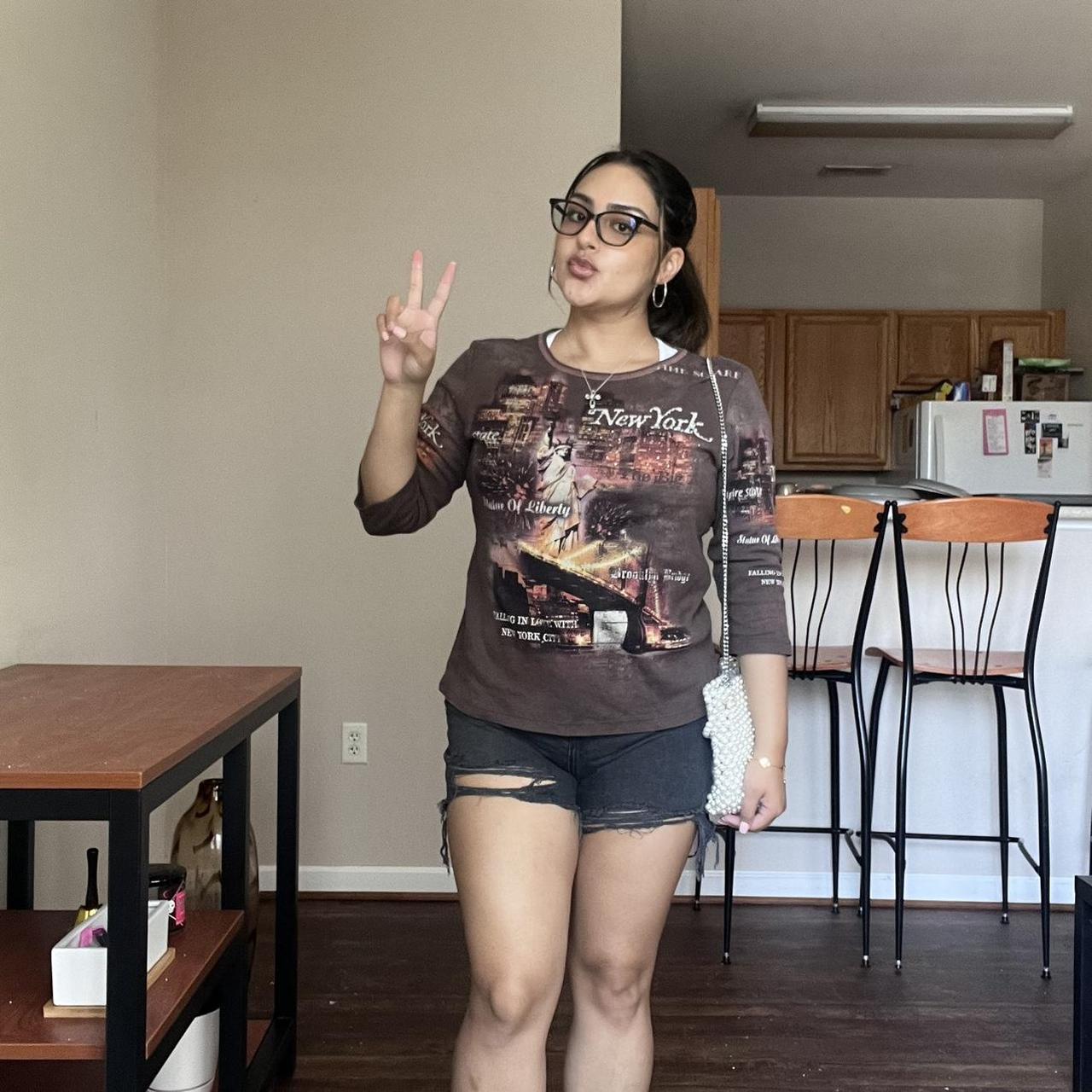 Christopher & Banks Brown Shirt | Depop