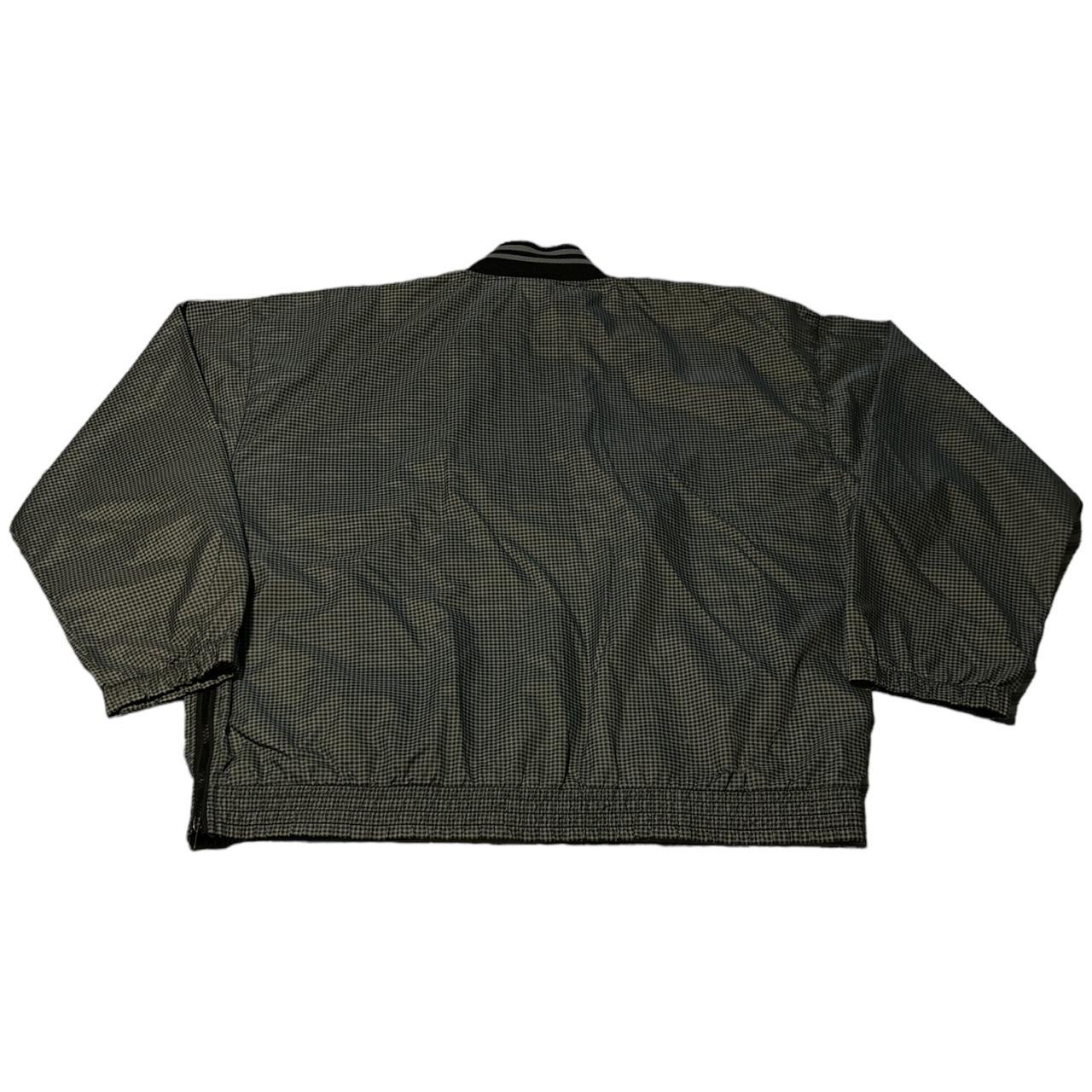 Vintage Jerzees Windbreaker Tagged Large Gray... - Depop