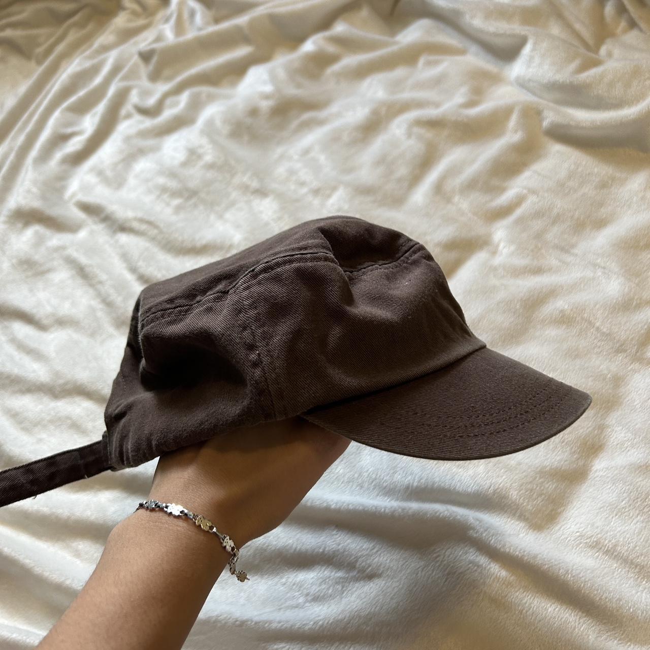 Y2K puma brown and pink hat 💋 #early2000s #2000s... - Depop