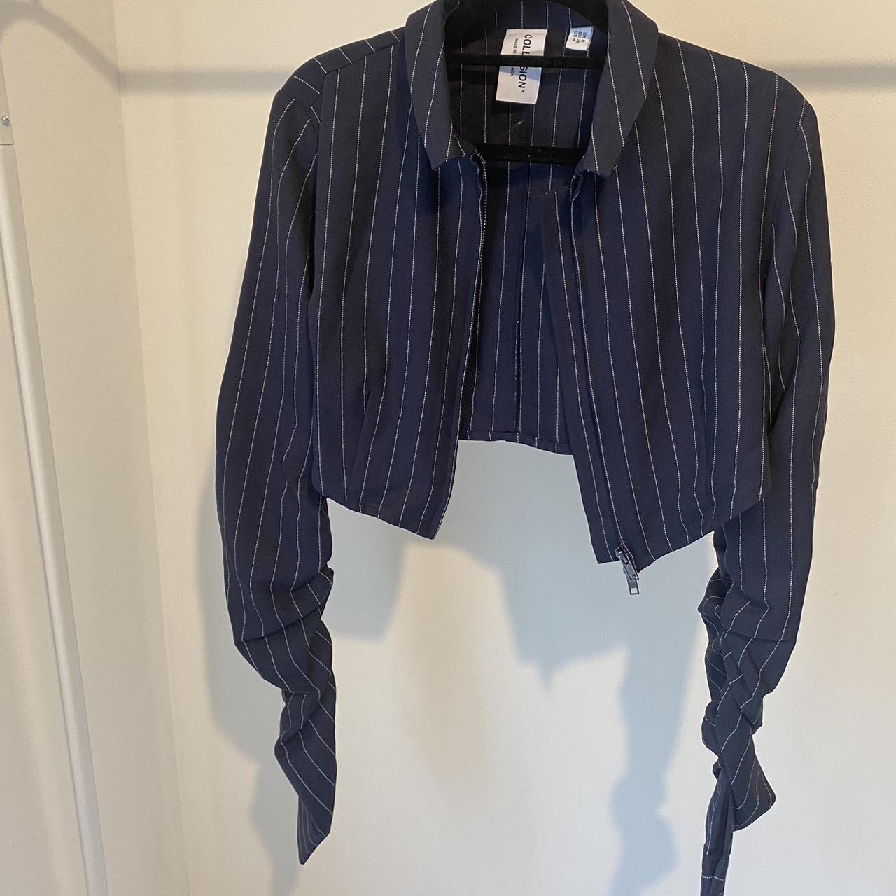 This cute cropped jacket. Brought from ASOS from the... - Depop