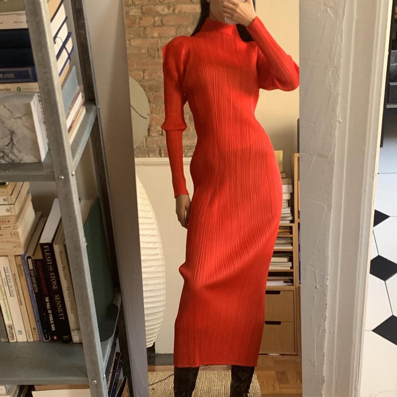 Issey Miyake Pleats Please Maxi Turtleneck... - Depop