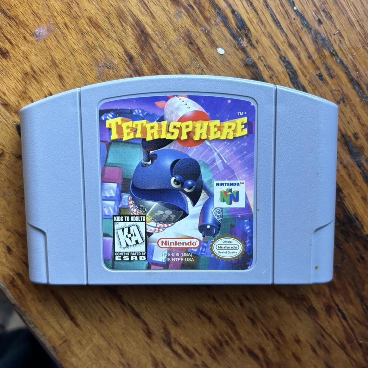 Nintendo 64 Tetrisphere No problems Initials on top... - Depop