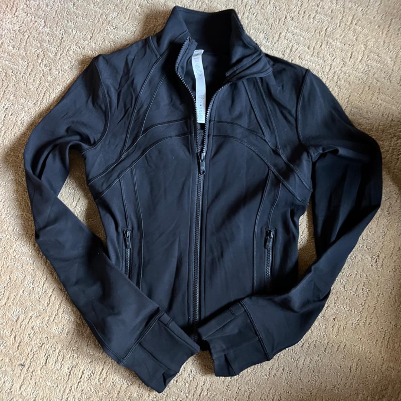 Lululemon black short define bbl jacket - Depop