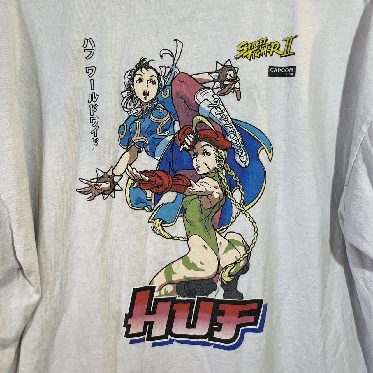 huf street fighter II tshirt size LARGE #vintage... - Depop