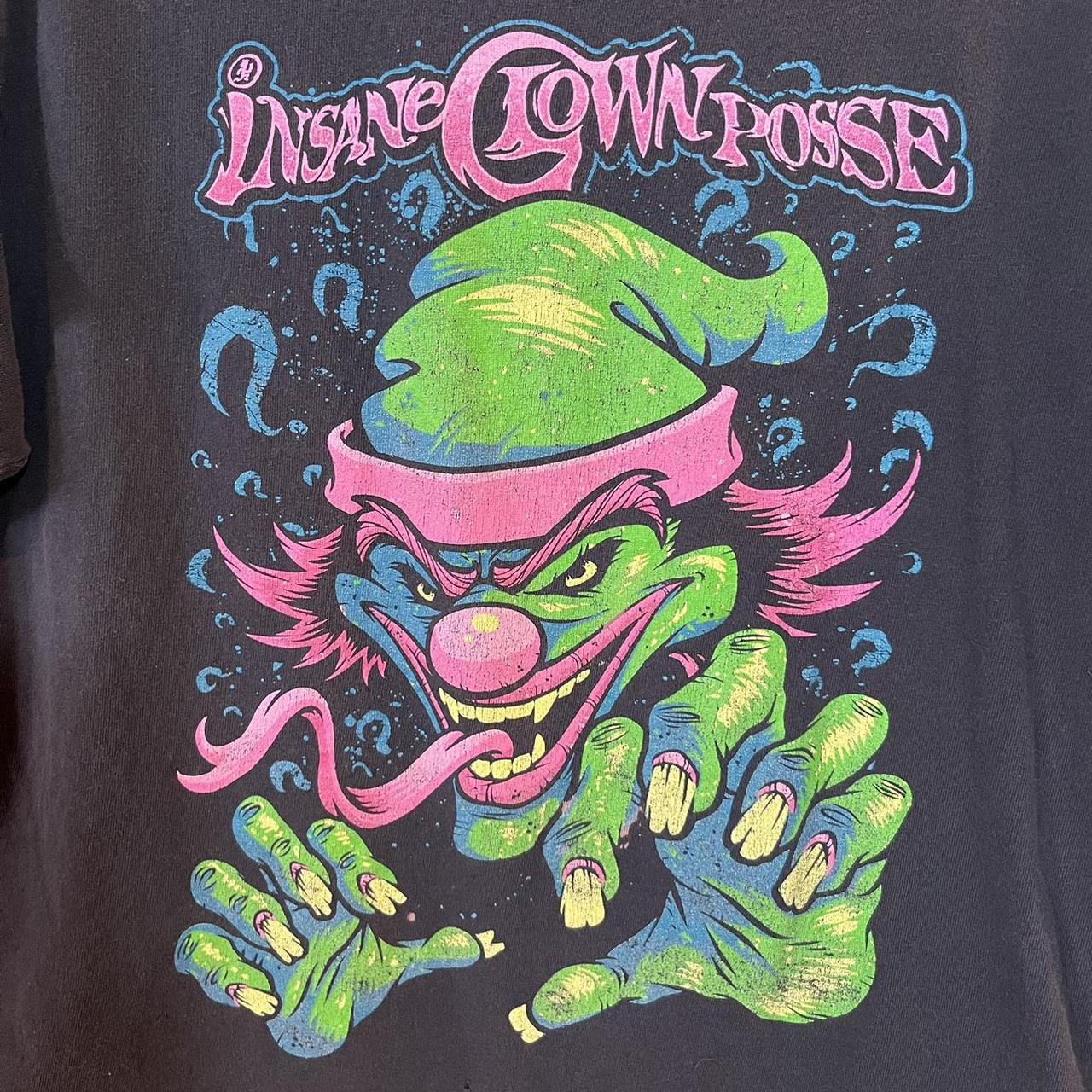 insane clown possee tshirt size SMALL #vintage... - Depop