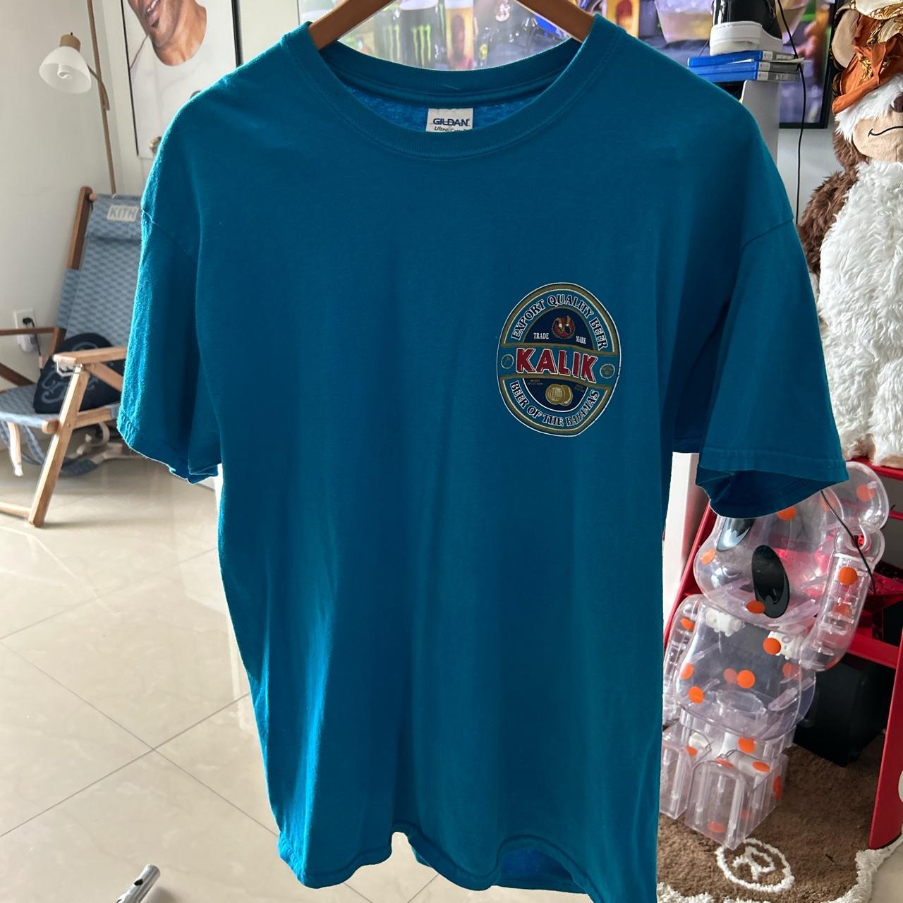 Kalik t shirt from the Bahamas Condition 9/10 Dm... - Depop