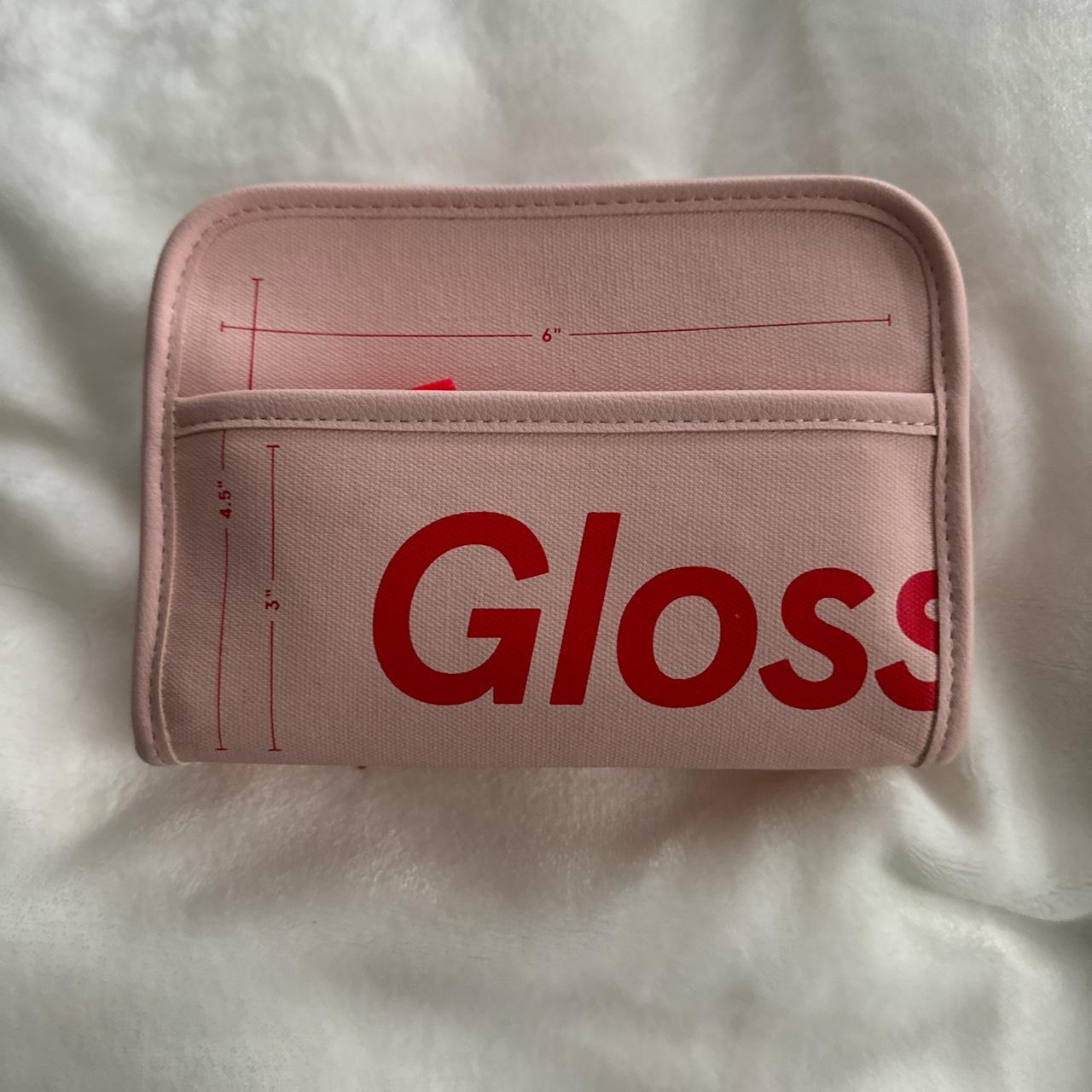 exclusive glossier mini makeup bag💄 #glossiermakeupbag - Depop