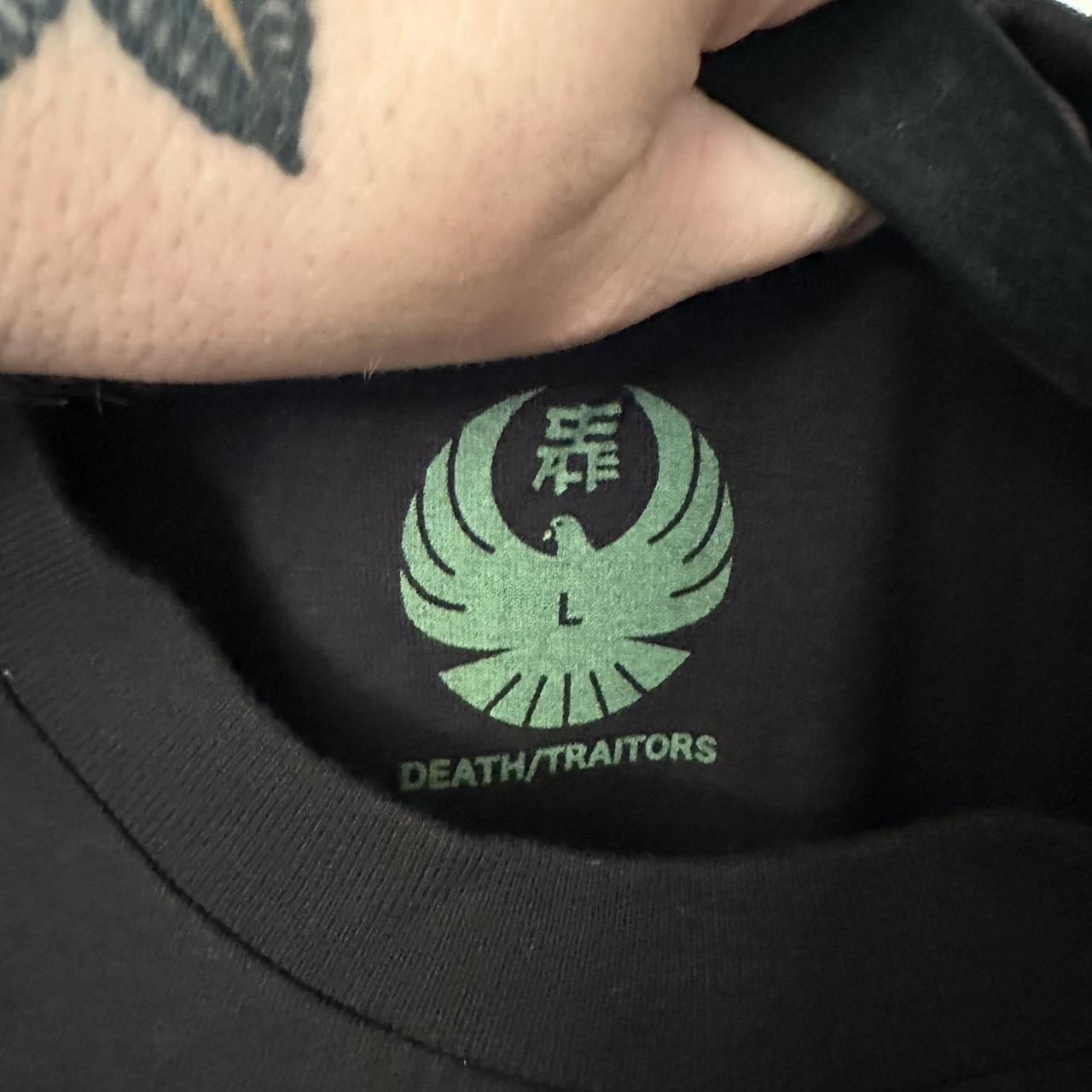 DEATH / TRAITORS YOU ARE YOUR OWN MASTER SHIRT L... - Depop