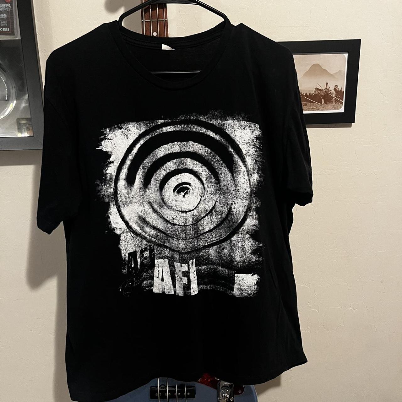 Circa 2013? AFI black band tshirt fits like a men’s... - Depop