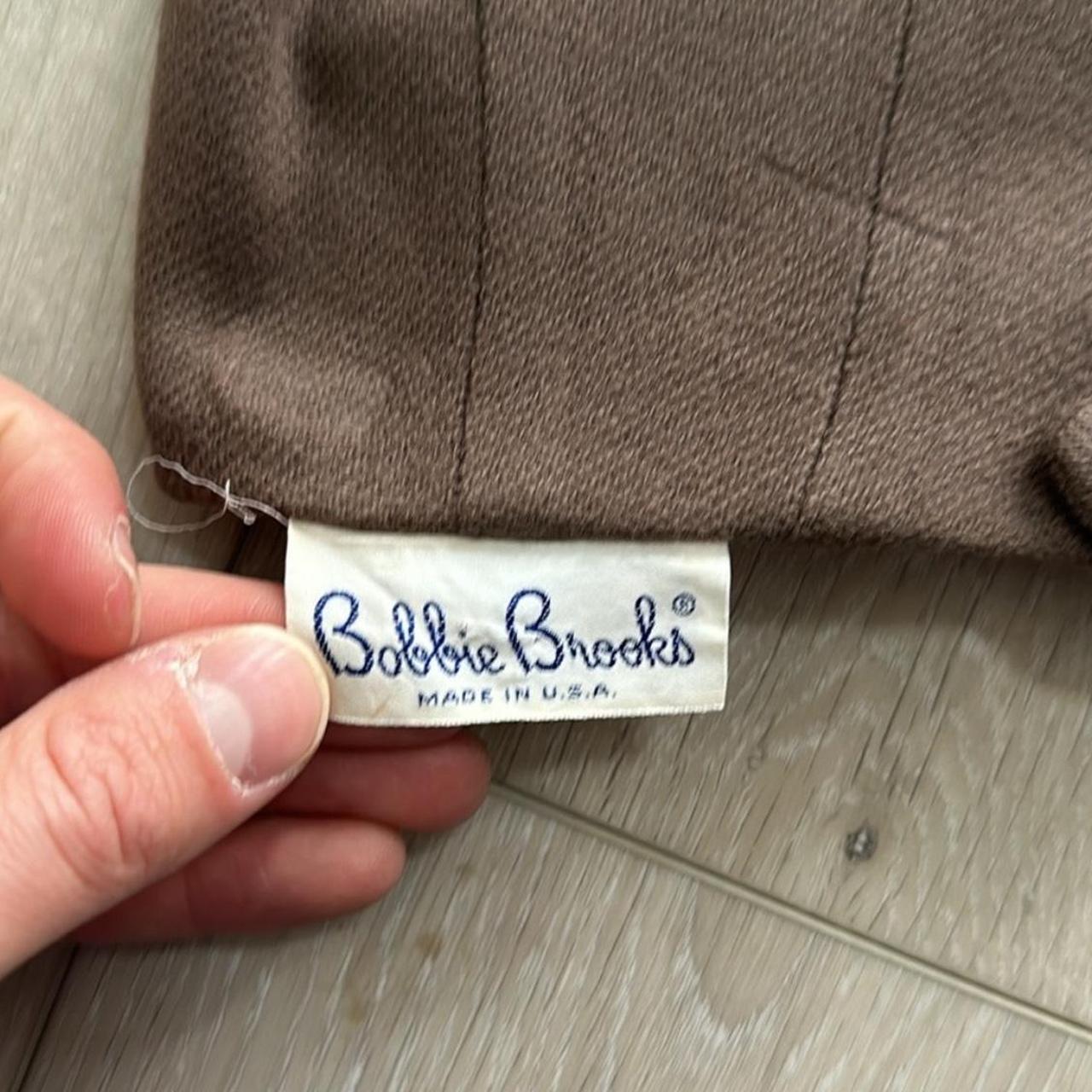 Vintage 70s Bobbie brooks brown mini skirt. In great... - Depop