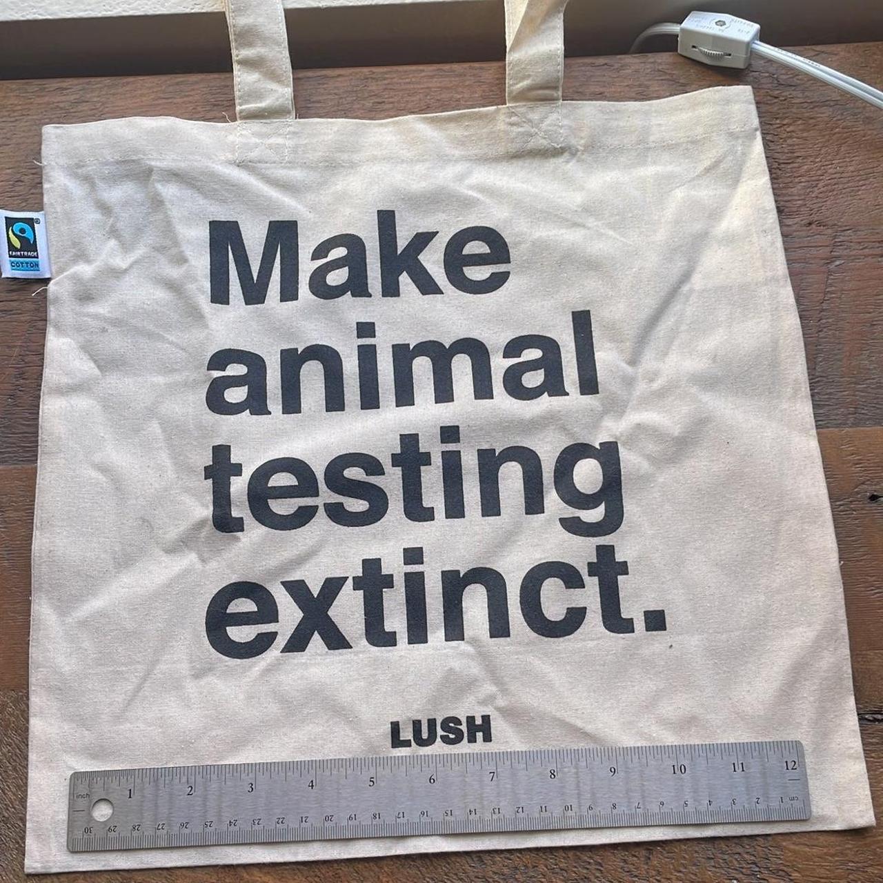 Lush limited edition tote bag. Made of cotton. Says... - Depop