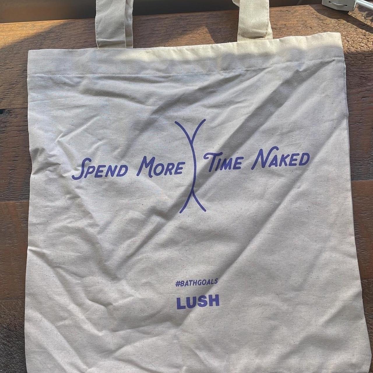 Limited edition Lush Tote Bag. Made out of cotton.... - Depop