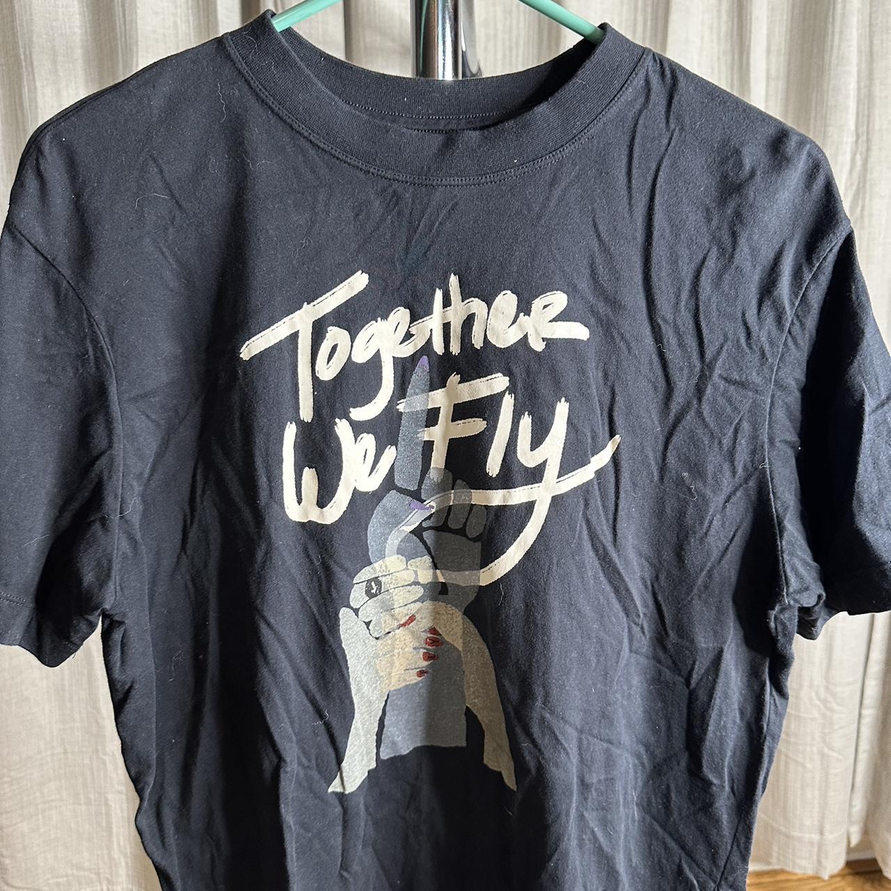 NIKE TOGETHER WE FLY TSHIRT SIZE SMALL - Depop