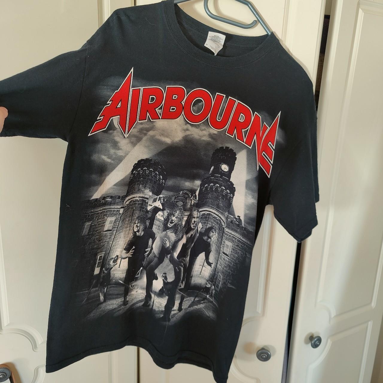 Airborne band T-shirt Men's Size M #airbourne... - Depop