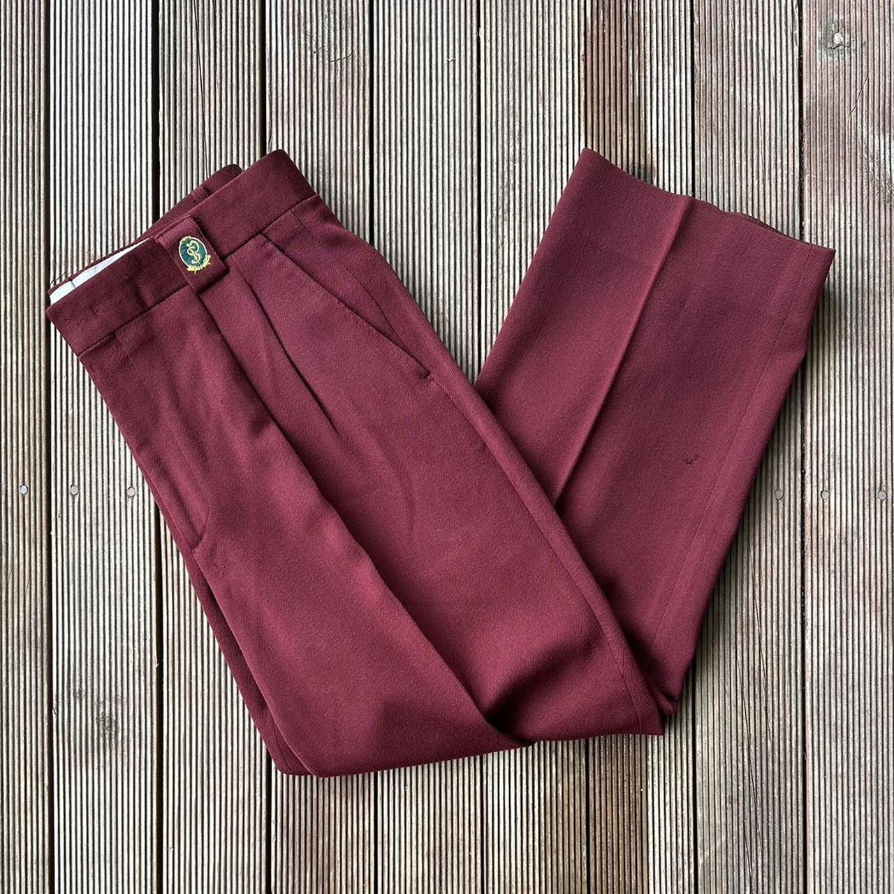 Vintage dress pants Wide fit super clean 33/34x30 - Depop