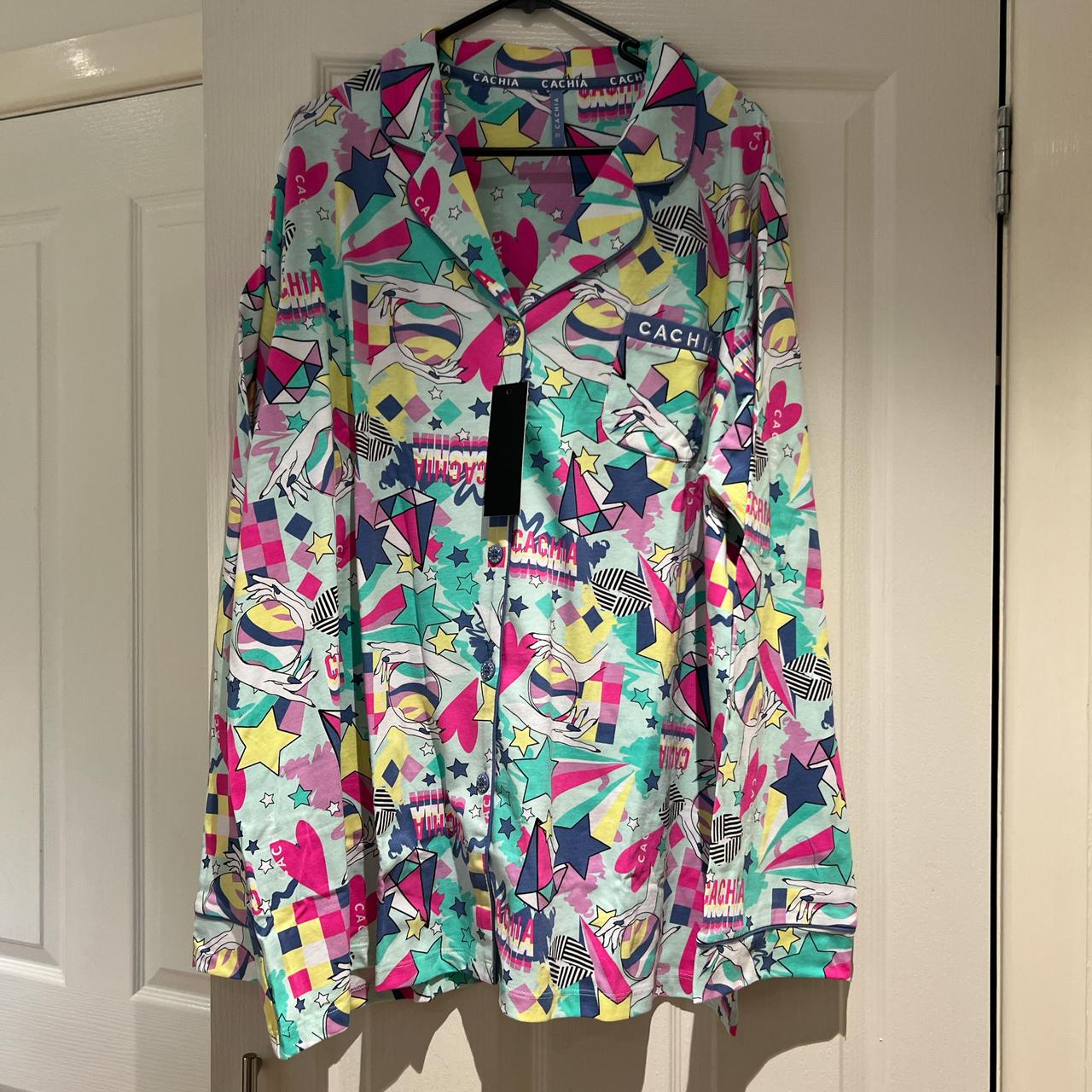 Cachia Pyjamas - 100% Cotton Size: 20 Condition:... - Depop