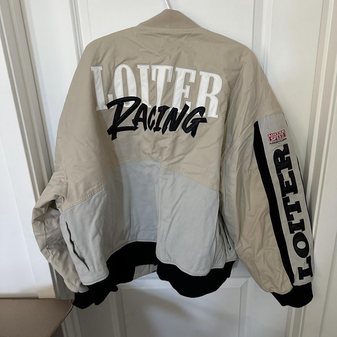 Loiter Racing Bomber Jacket Brand New Worn once,... - Depop
