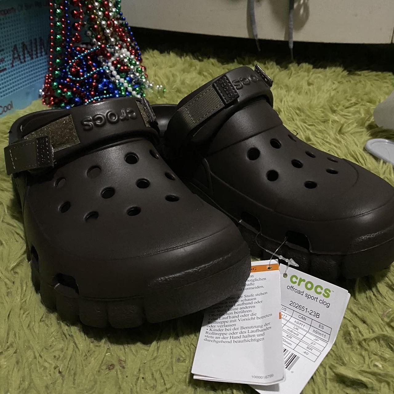 NWT off-road sports clog / crocs US men’s 9 women’s 11 - Depop
