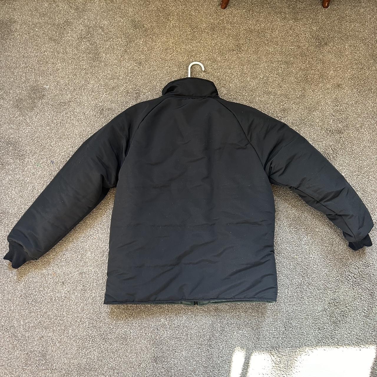 Black Jiberish puffer jacket, brand new... - Depop
