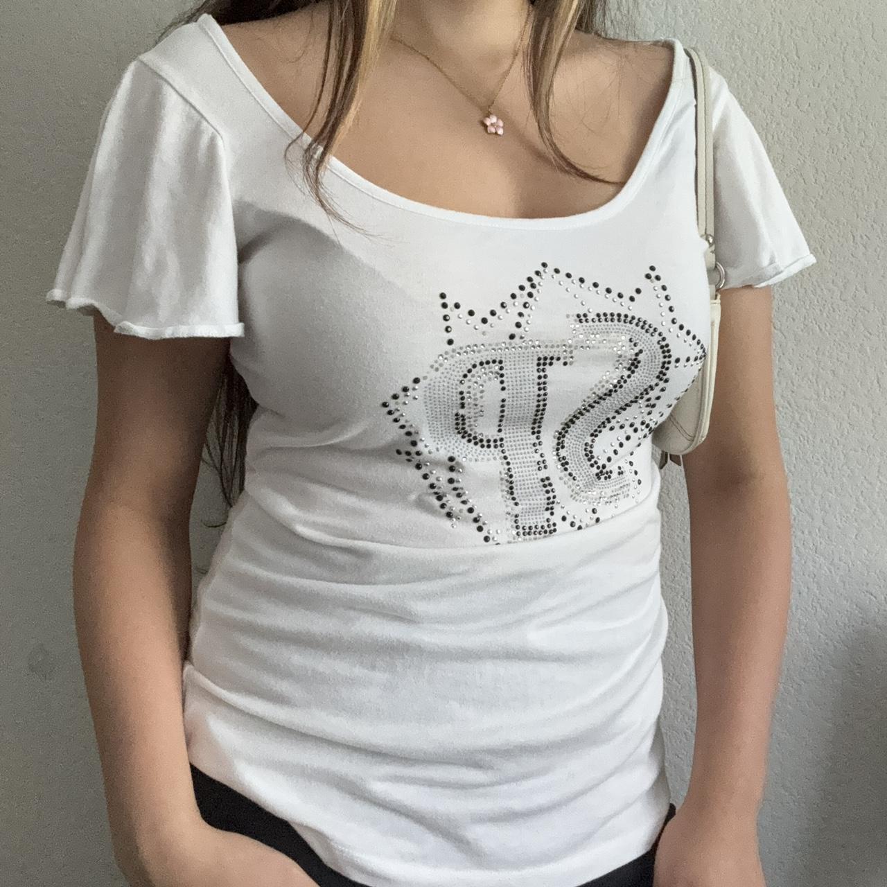 South Pole bedazzled tee Y2k Brand: Southpole Siz:... - Depop