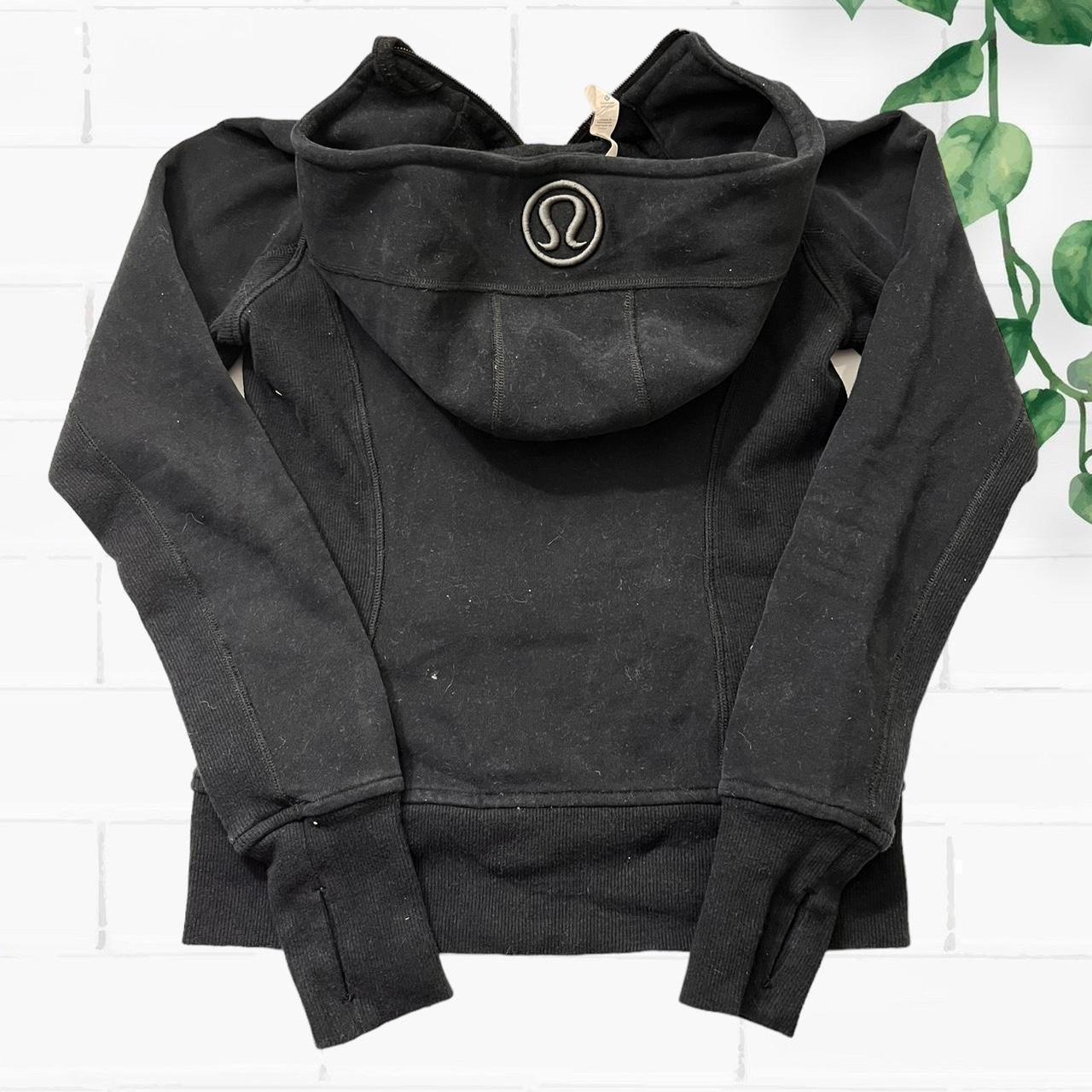 Essential Black lululemon sweater Size 6 , rare... - Depop