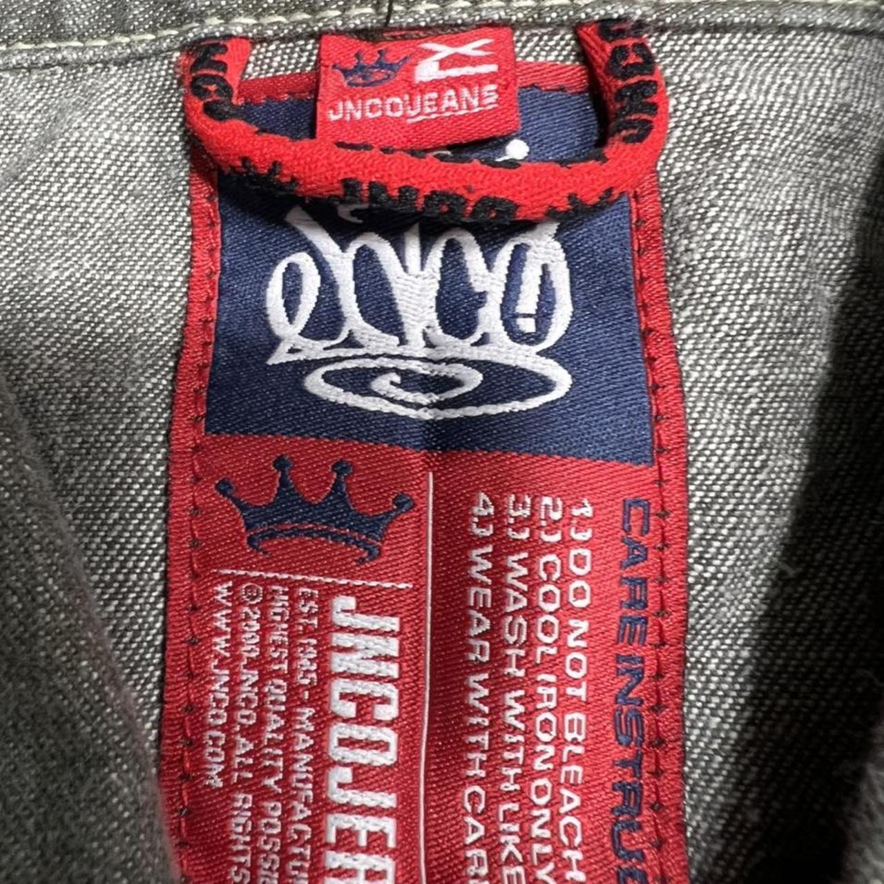 Essential vintage RARE JNCO denim jacket Size x... - Depop