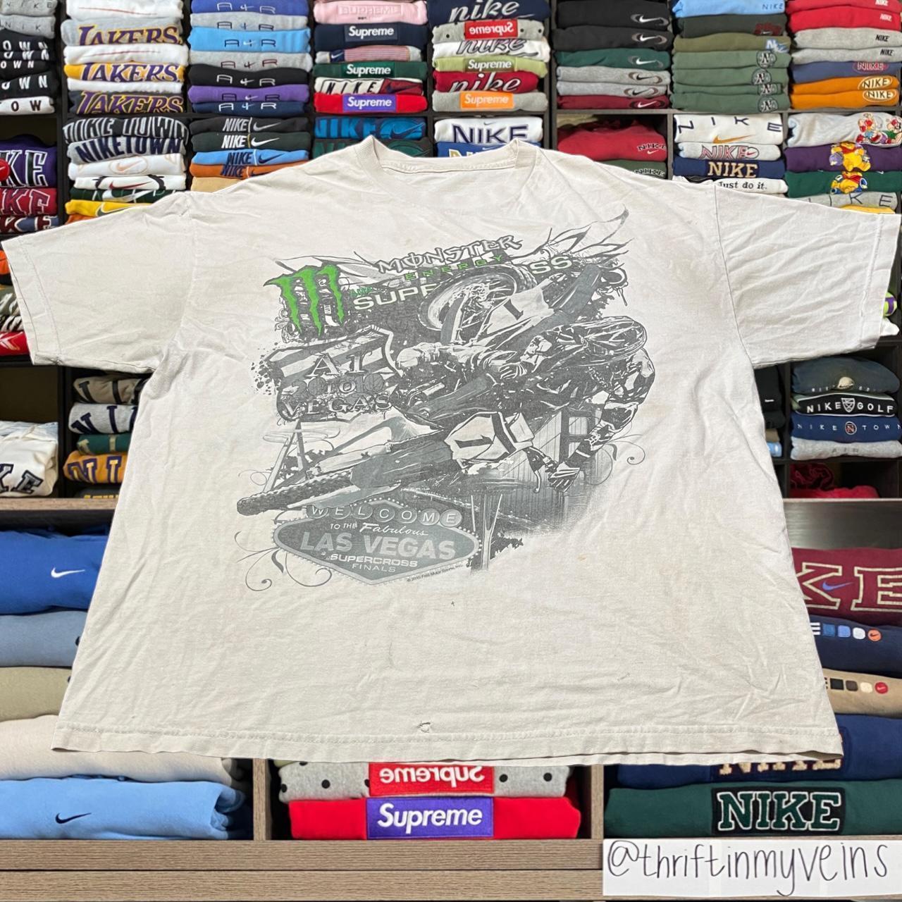 Vintage Y2K 2010 monster energy drink skater super... | Depop