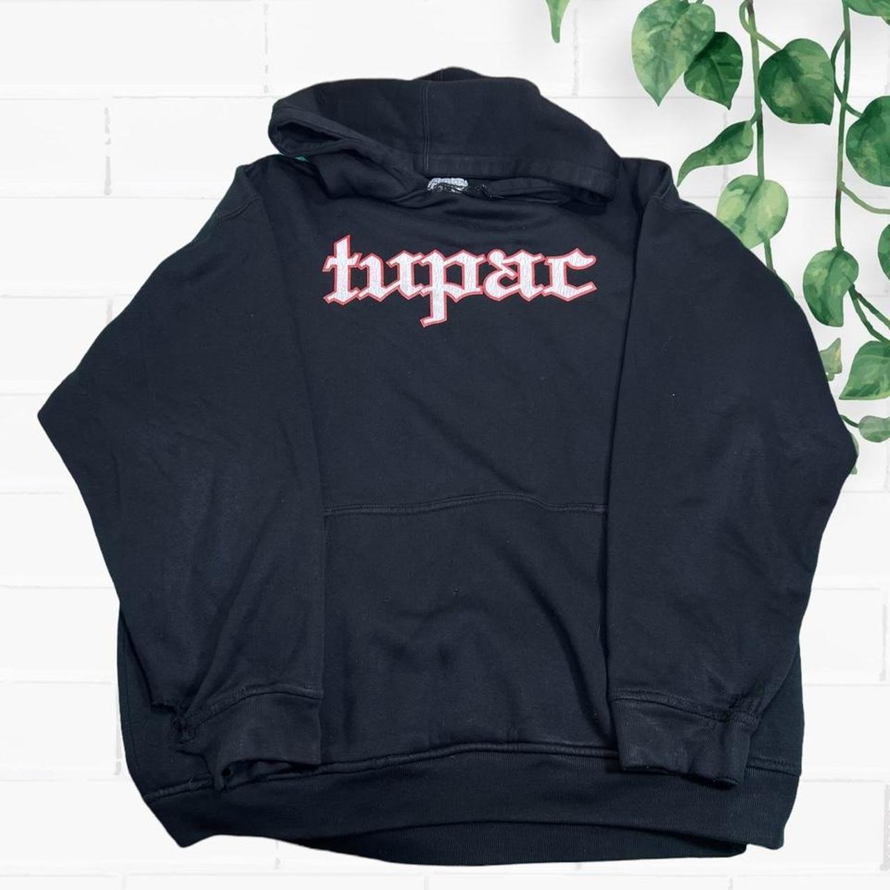 Essential vintage 2pac Tupac hoodie Size xxl... | Depop
