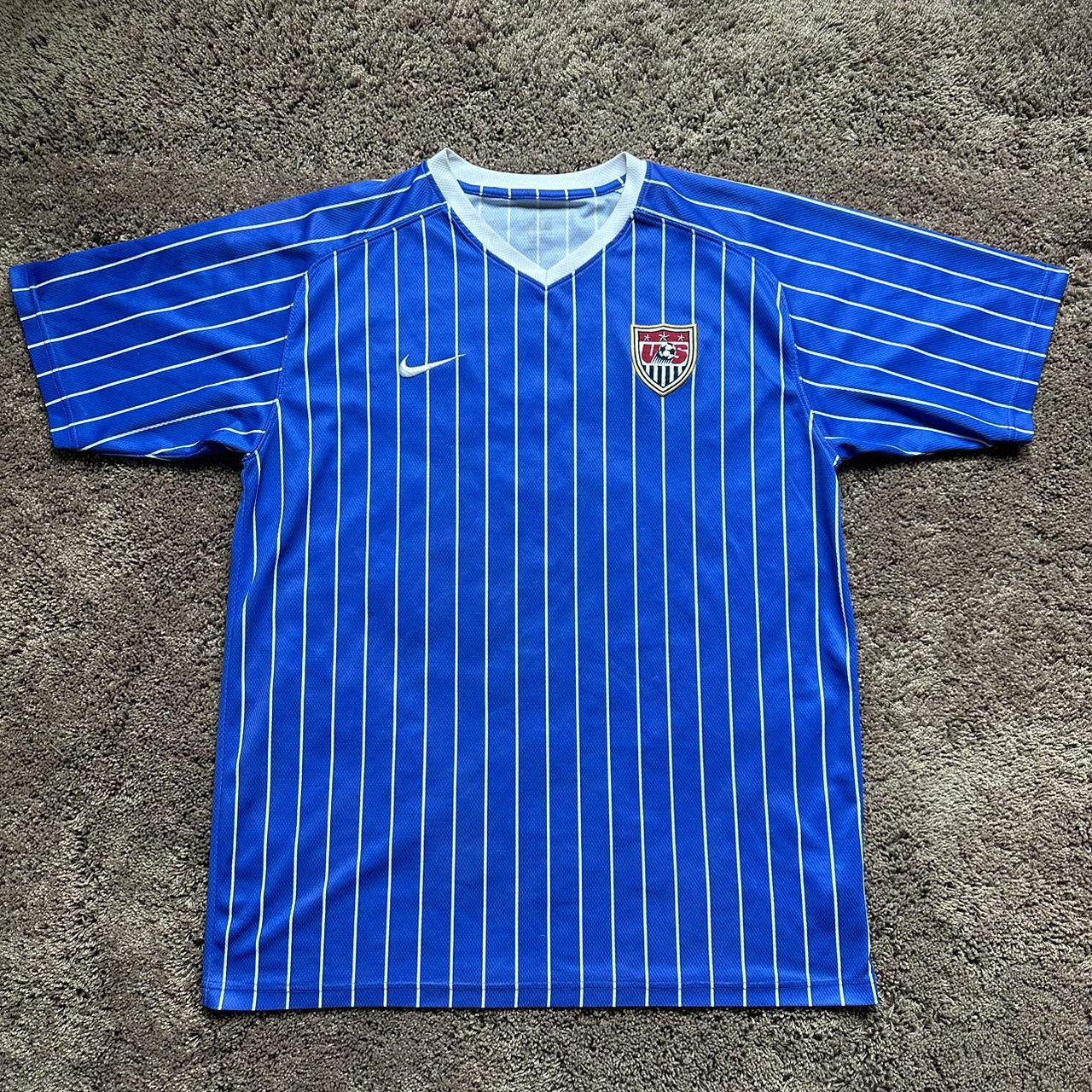 2007 USMNT Blue Copa America Nike Authentic Kit... | Depop
