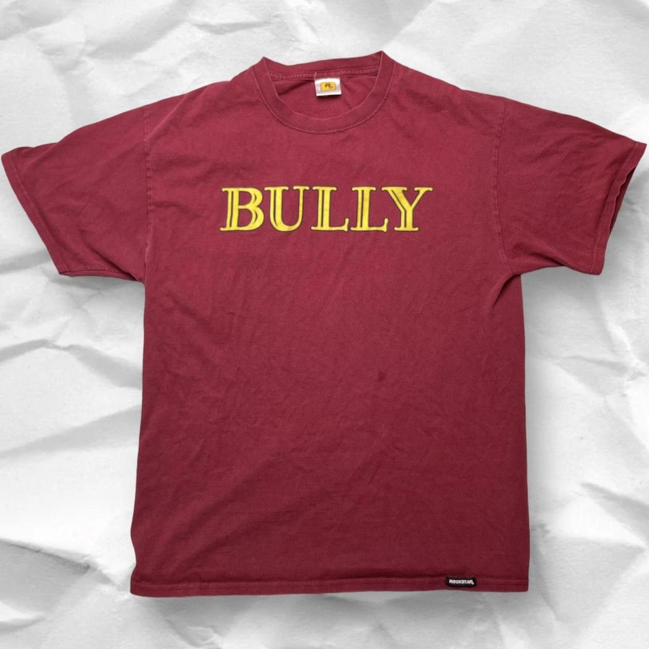 Bully Logo Tee from Rockstar Games - Size large -... - Depop