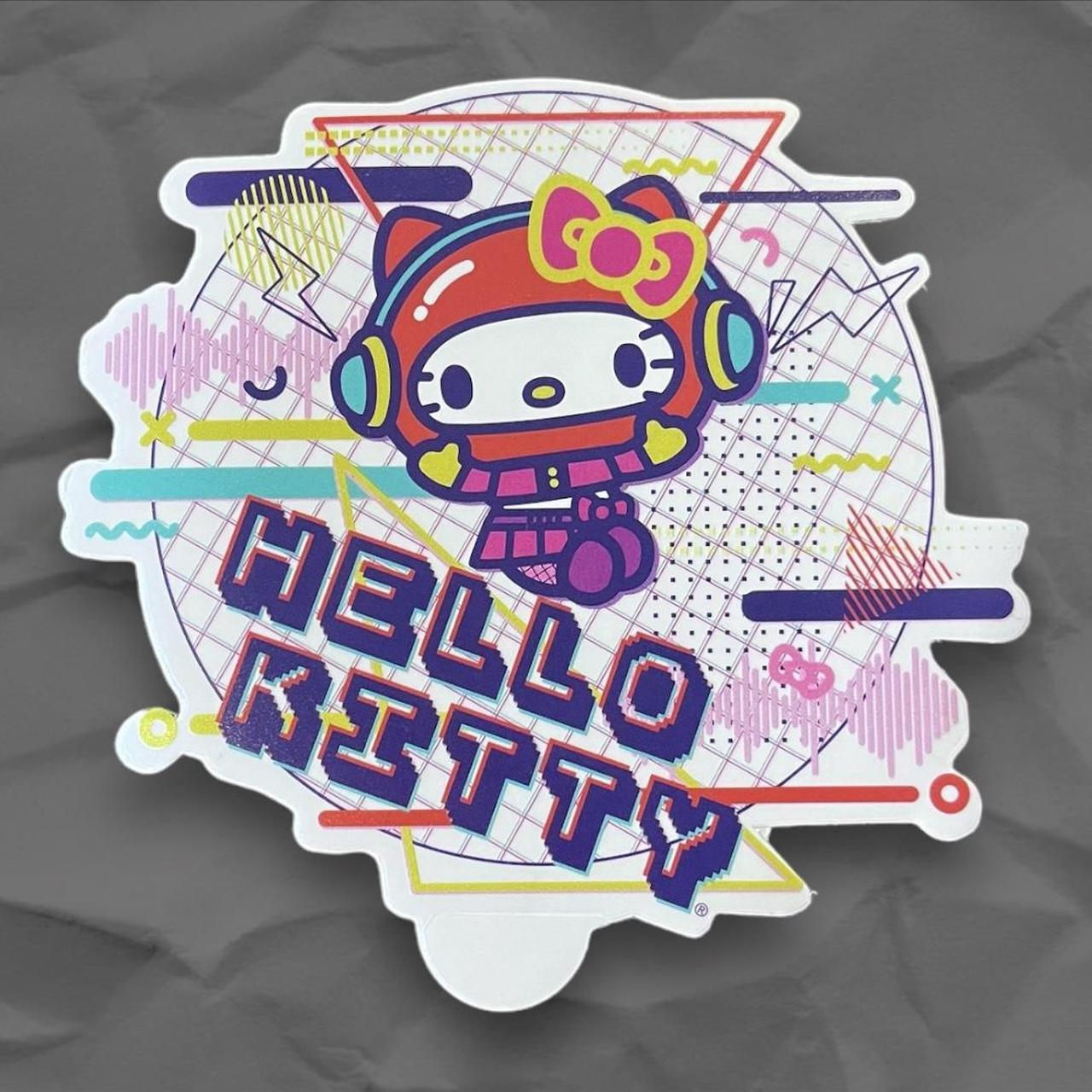 Retro Hello Kitty Sticker - Sent with free... - Depop