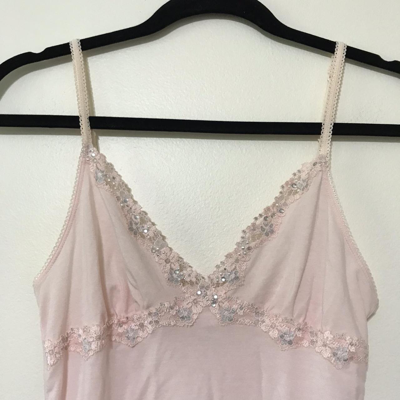 Vintage Victoria’s Secret Lace Trim Slip... - Depop