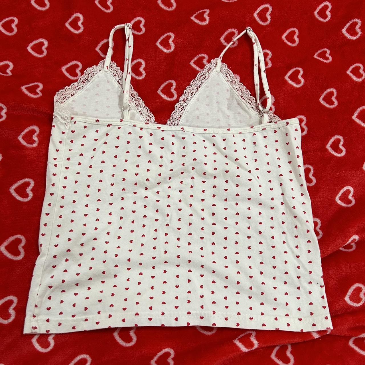 brandy heart tank no flaws #brandy #brandymelville... - Depop