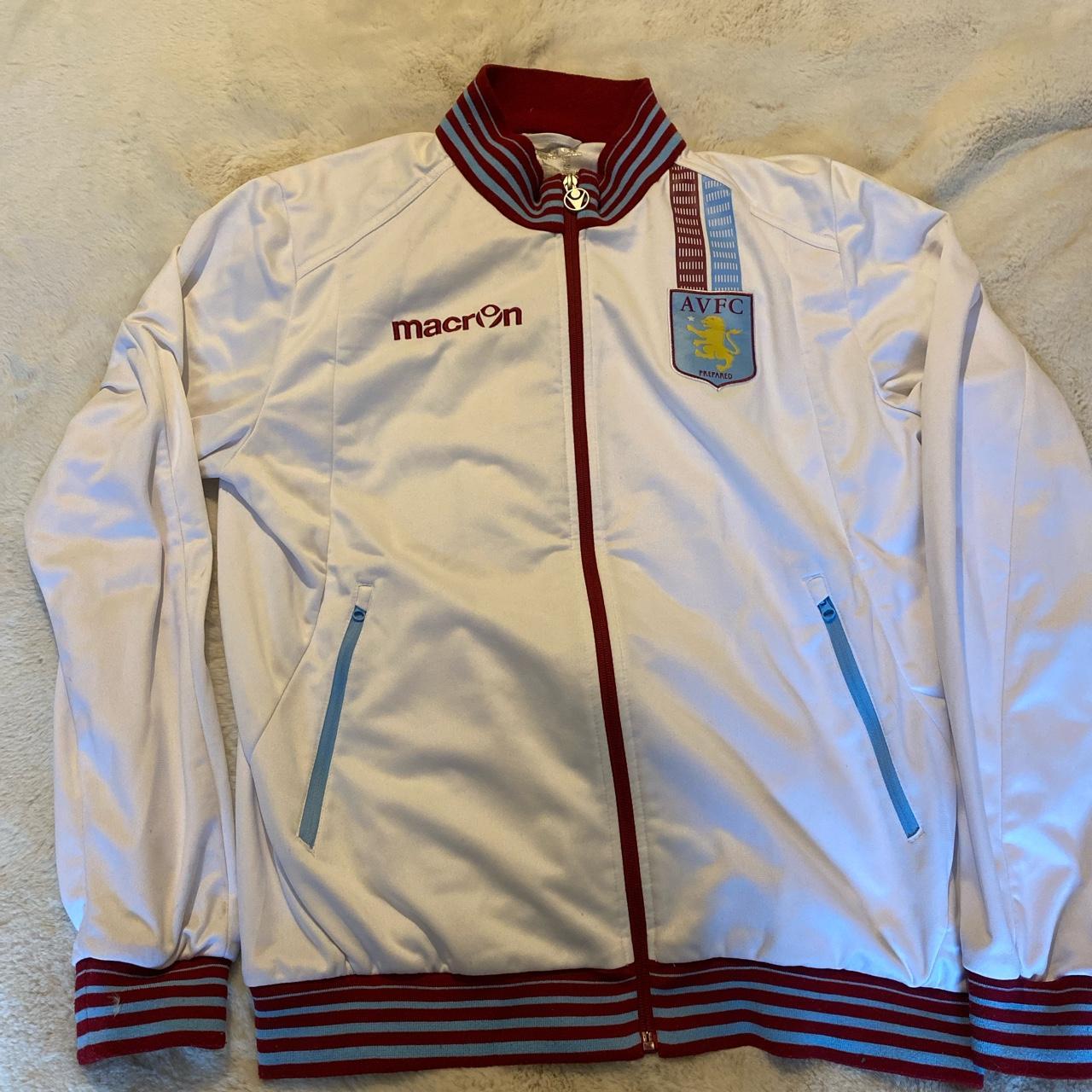 Retro Macron Aston Villa Jacket size M... - Depop