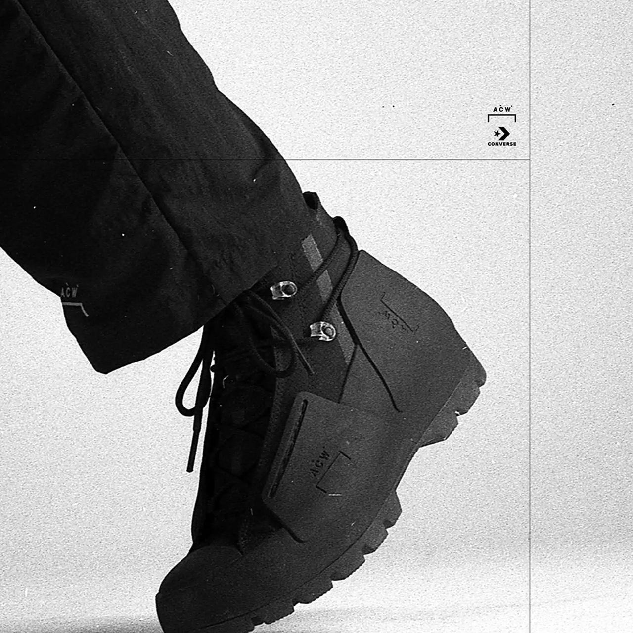 Acw cold wall X Converse lugged hi black (UNISEX )🔥🖤... - Depop