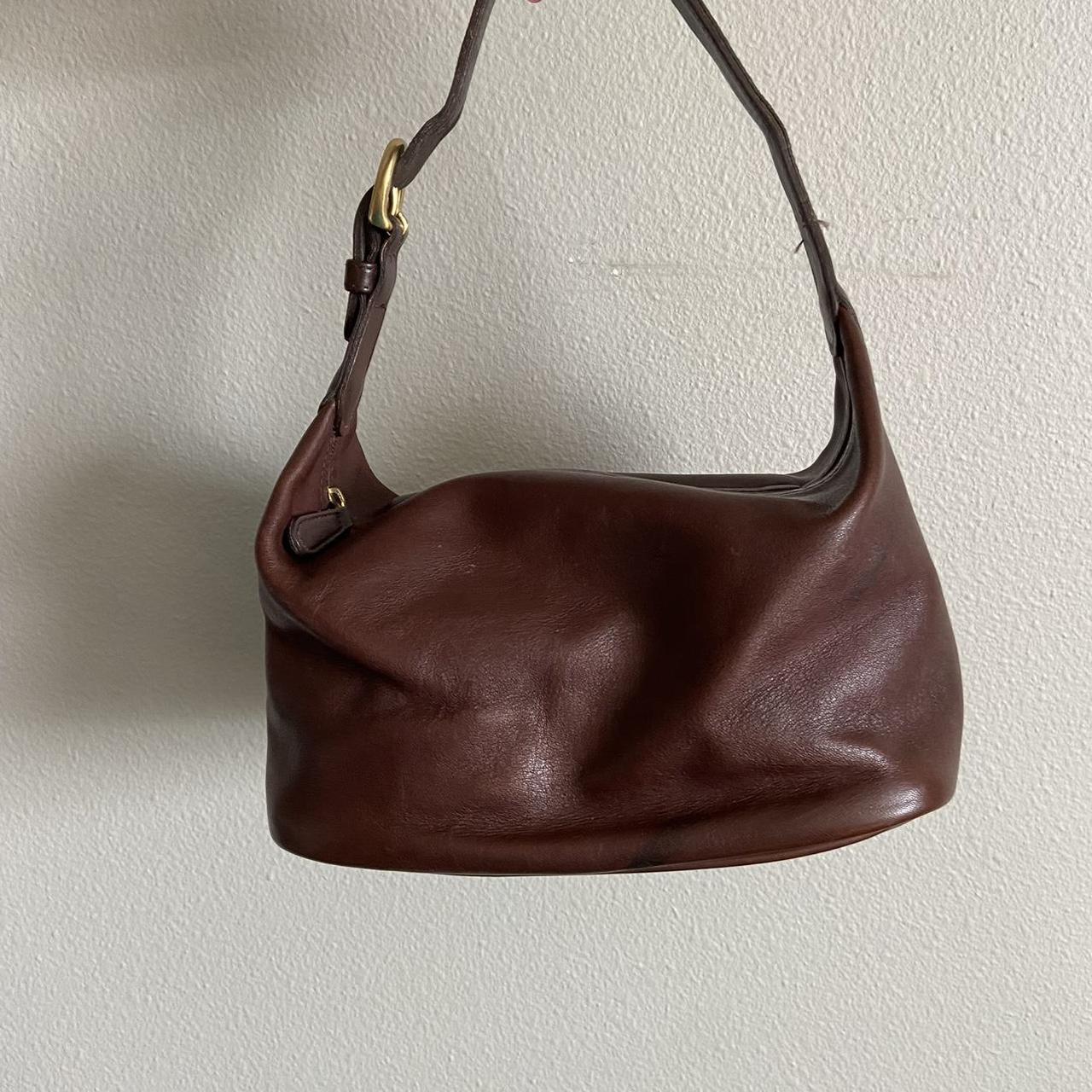 80s Vintage Coach Legacy mini soho leather hobo bags - Depop