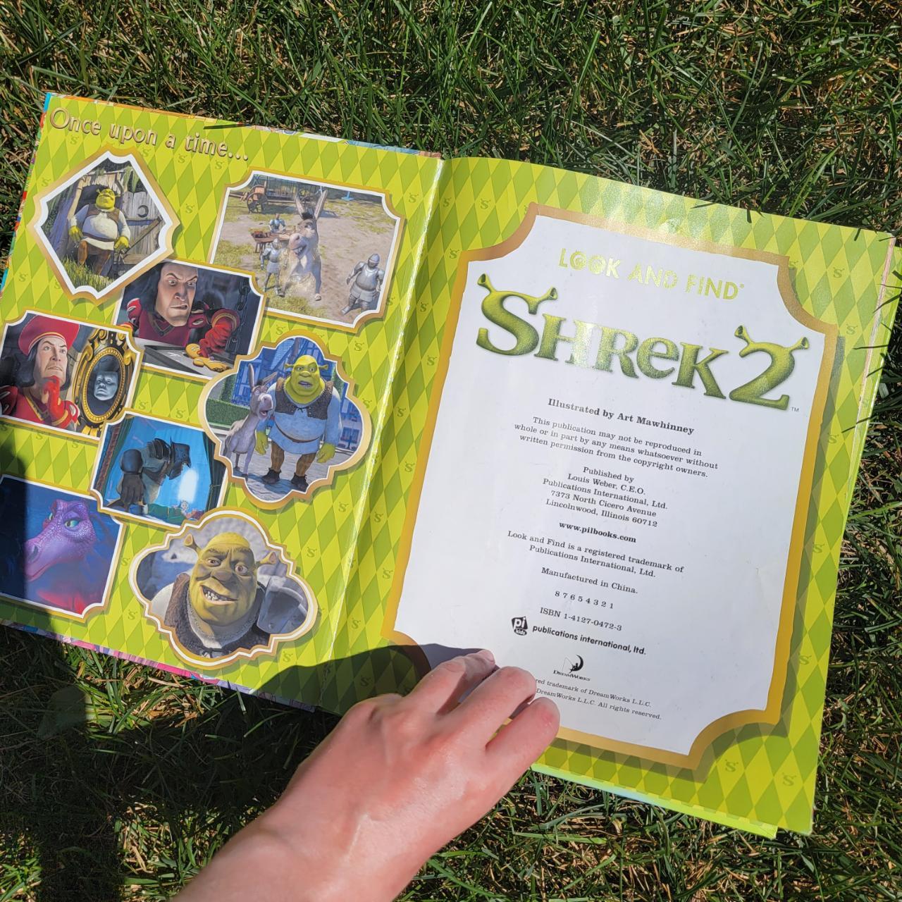 Shrek 2 Look and Find picture book !! depop... - Depop