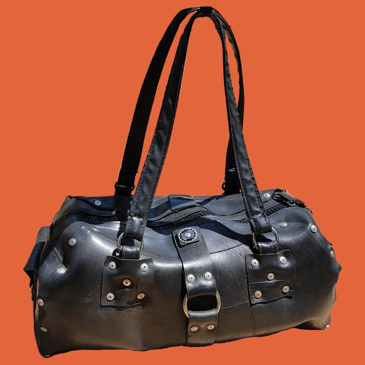 English Rethreads vintage repurposed rubber bags... - Depop