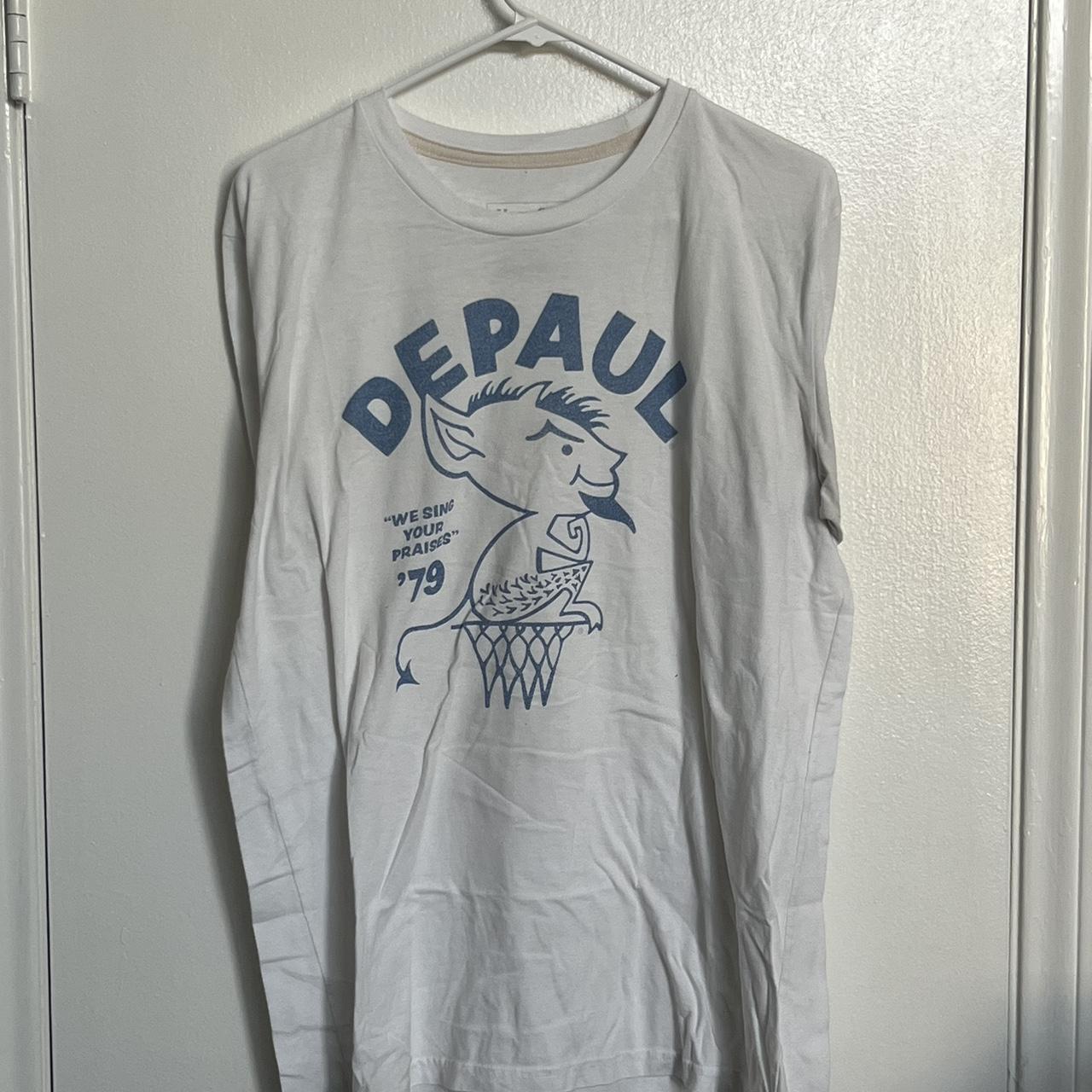 DePaul University Blue Demons shirt XL - Depop