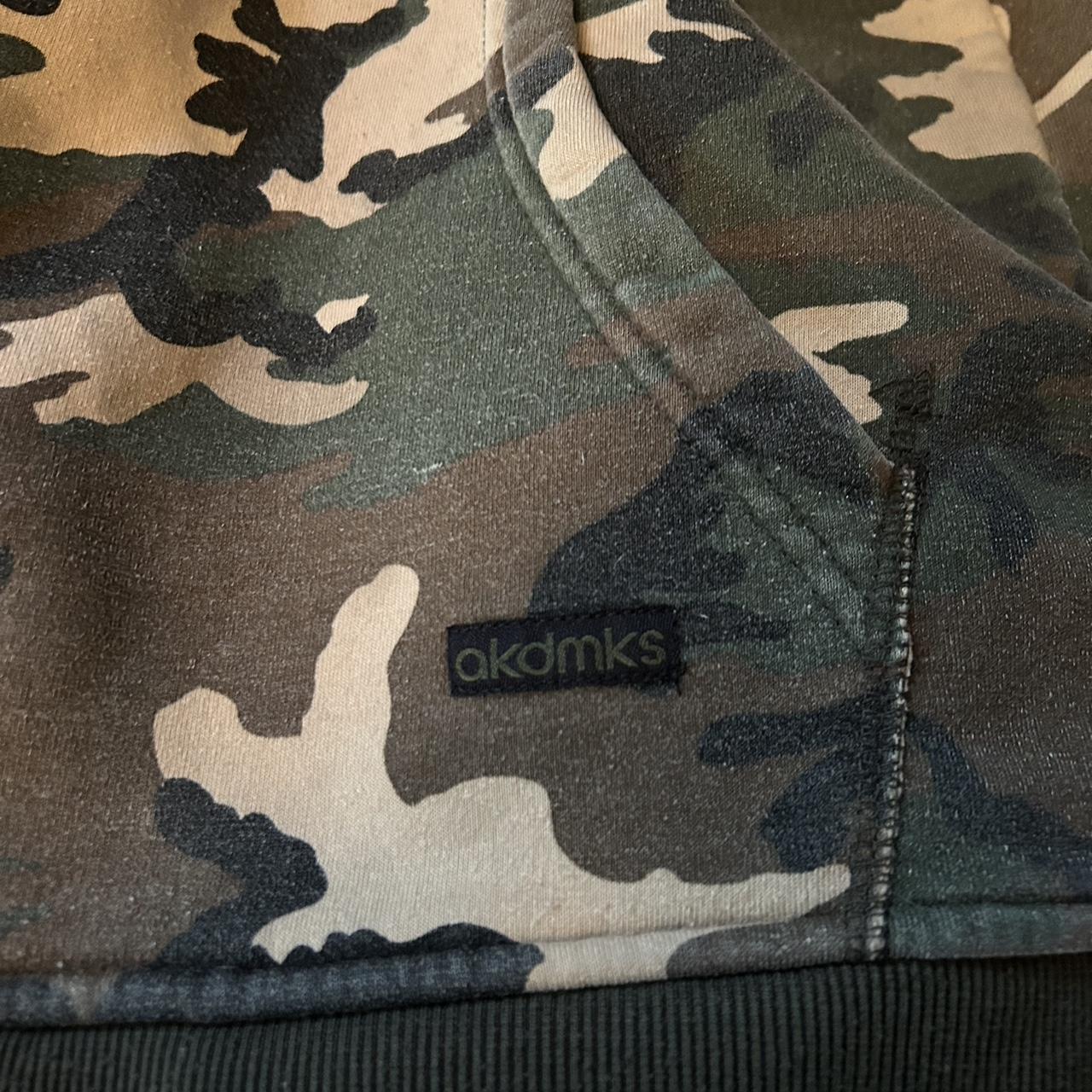 Size large AKDMKS/Akademiks zip up camo... - Depop