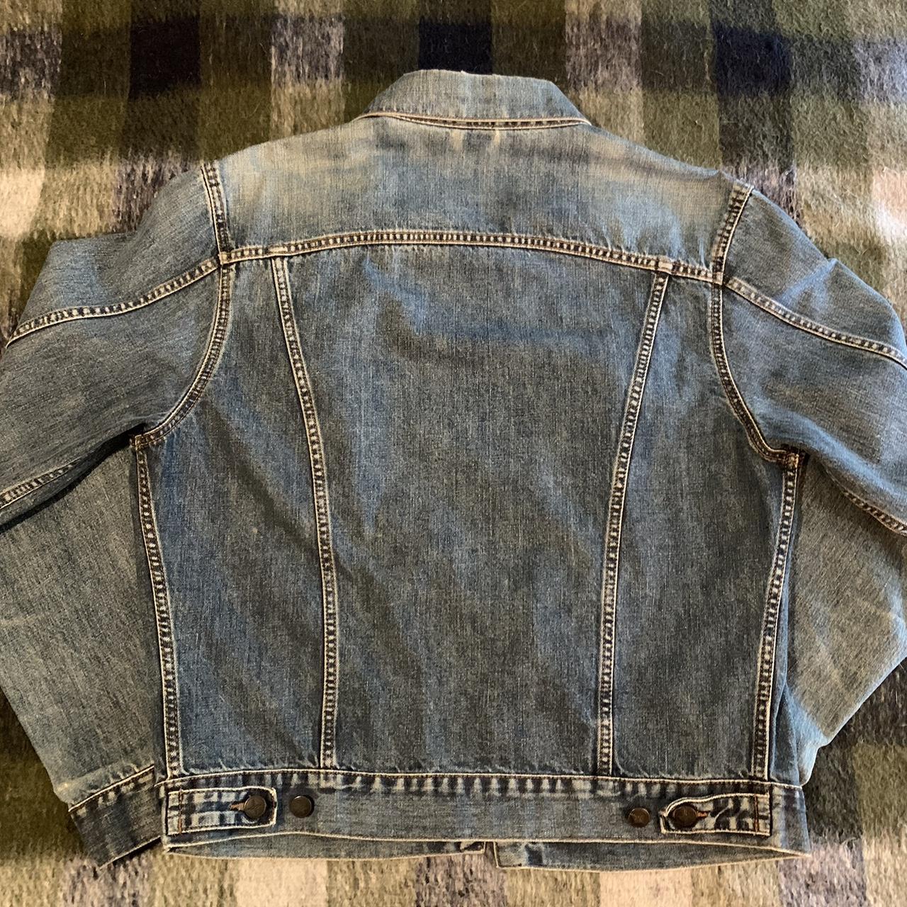 Vintage Stone Island denim jacket. Beautifully faded... - Depop