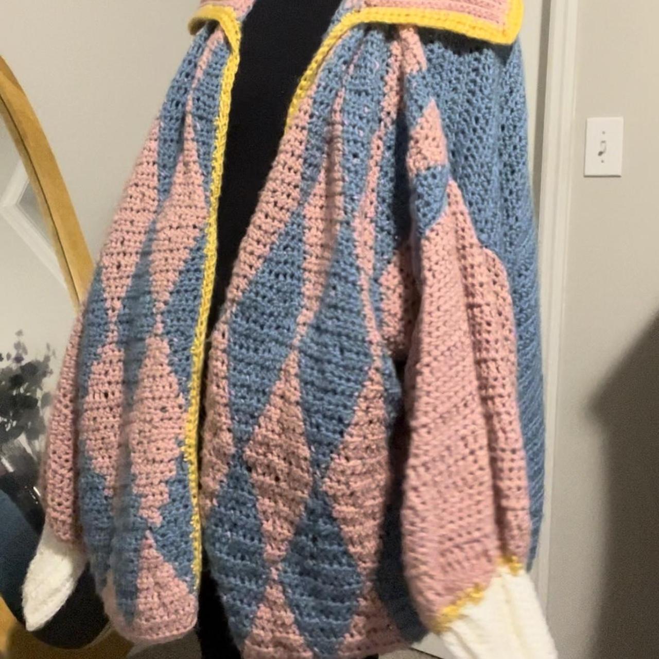 #howl’smovingcastle #handmade #crochet #howl’sjacket... - Depop