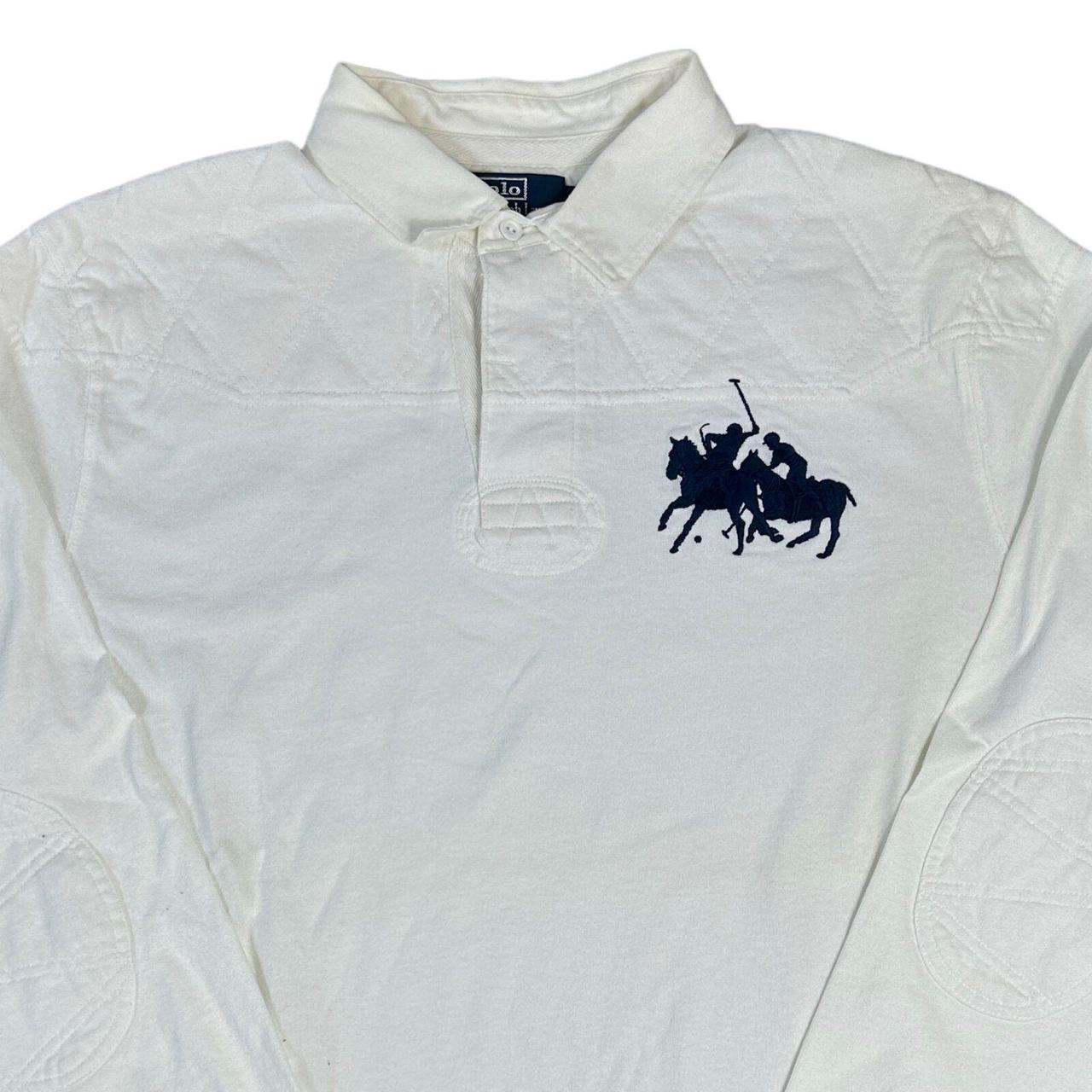 Polo Ralph Lauren Rugby Polo Shirt Big Pony Heavy... - Depop