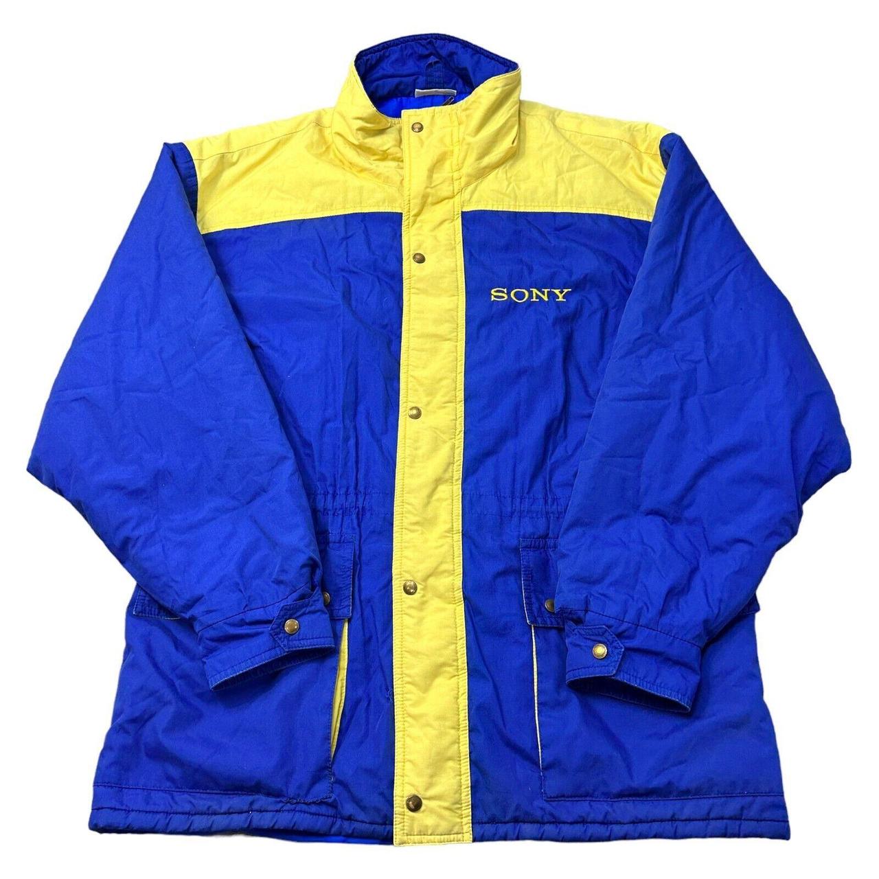 Vintage Oasis Sony Ski Jacket 90s Retro Colour Block... - Depop