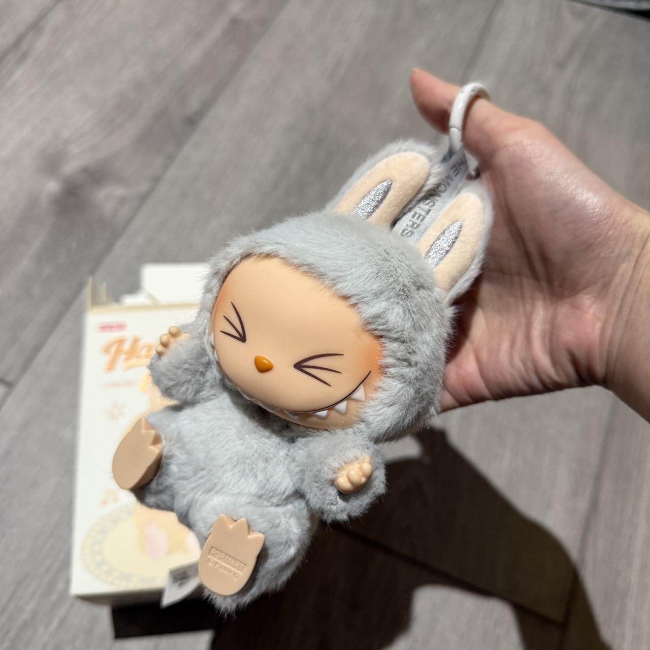 Have a seat labubu - got the grey one brand new just... - Depop