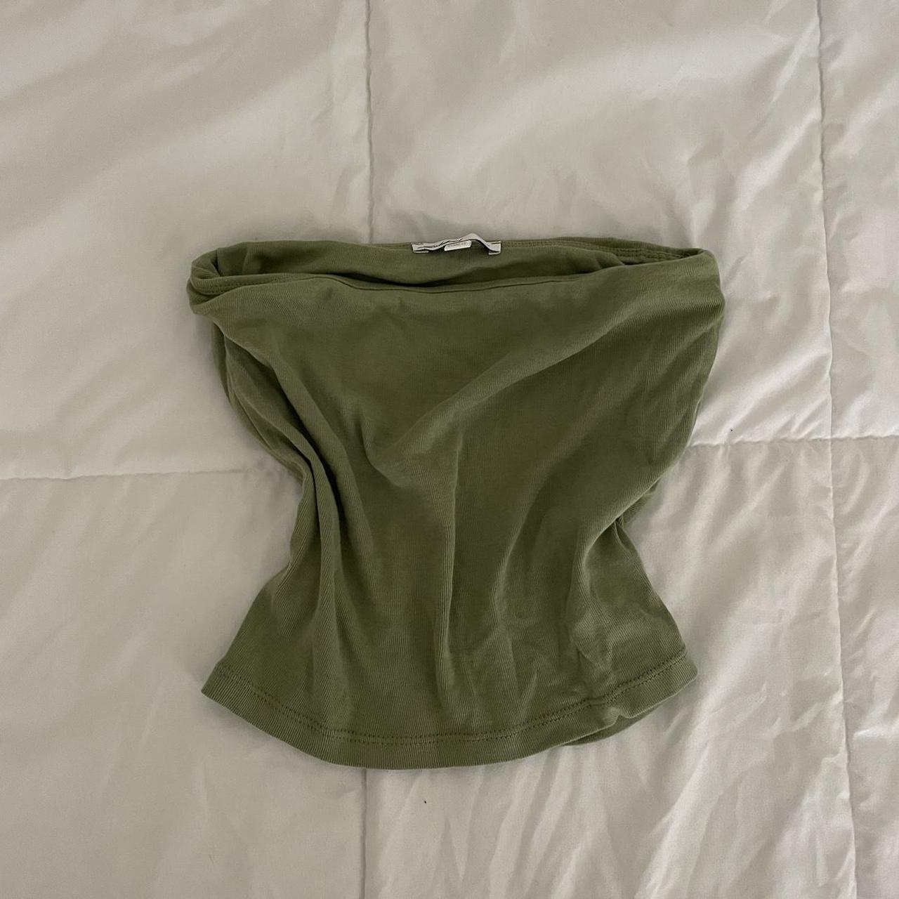 subdued bandeau tube top, like brandy melville - Depop