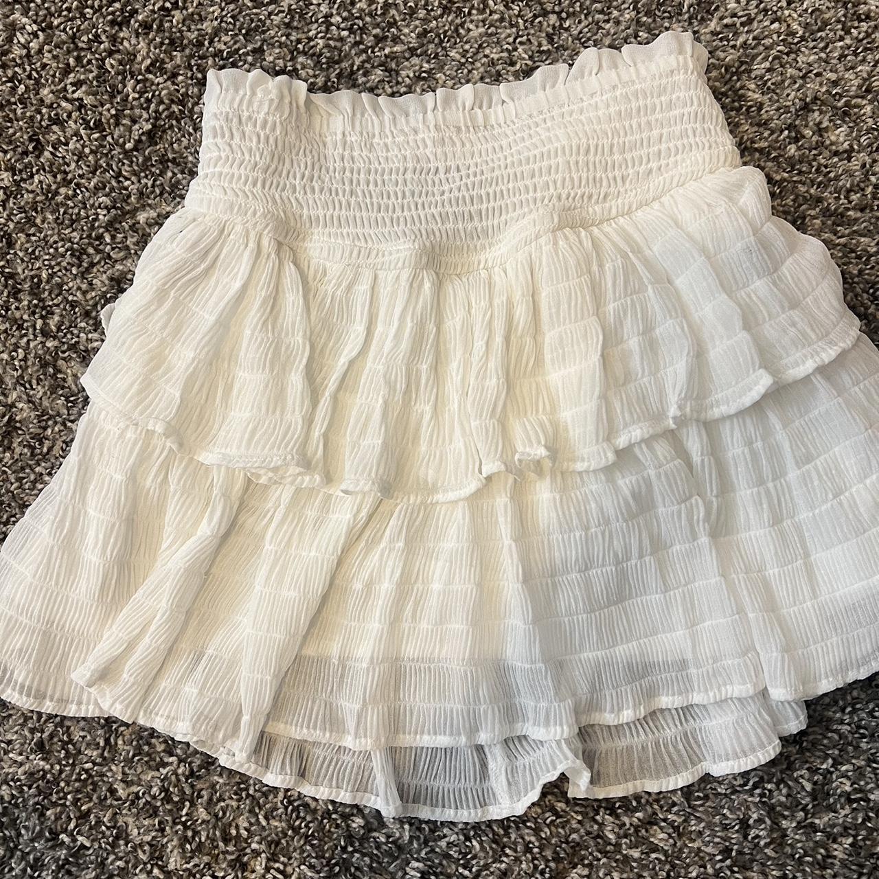 Forever 21 Ruffle skirt Cute preppy ruffle skirt,... - Depop